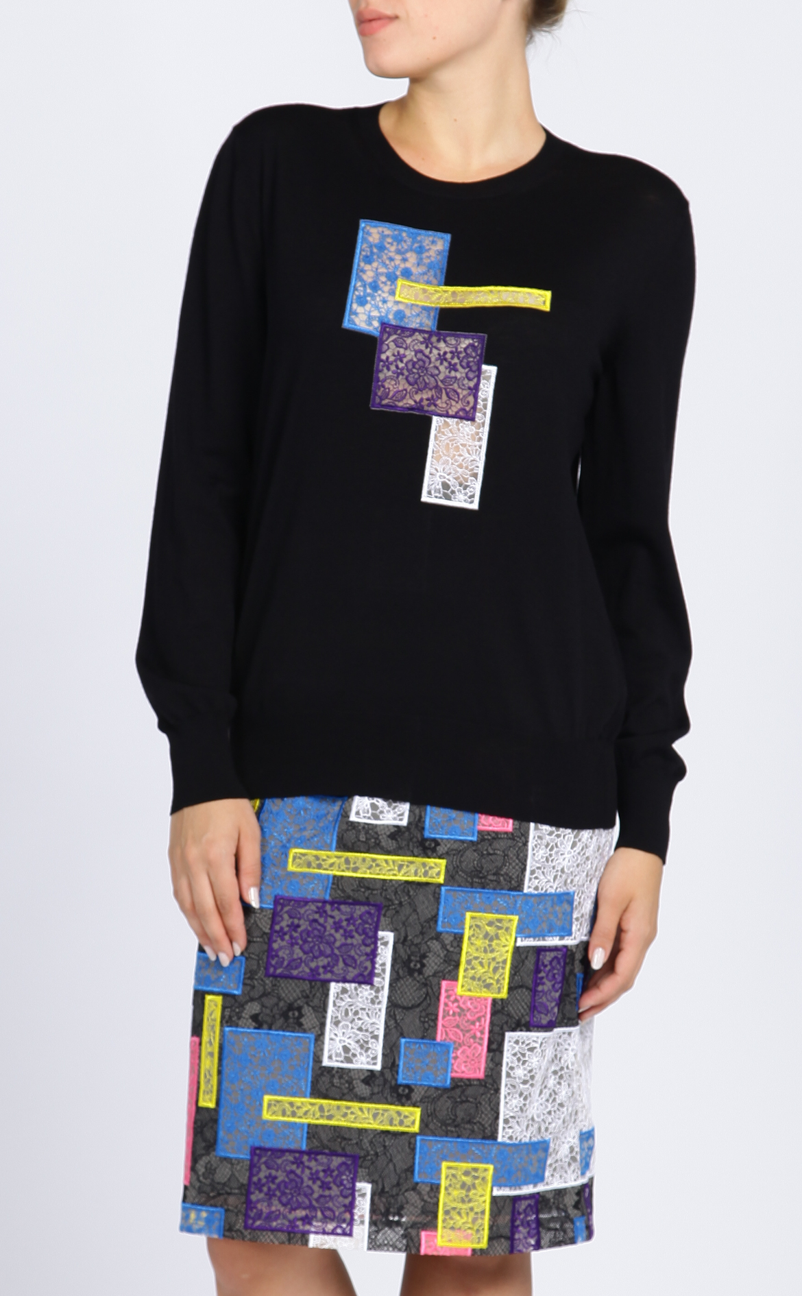 Christopher Kane-Christopher Kane Siyah Triko Christopher Kane-Christopher Kane Siyah Triko