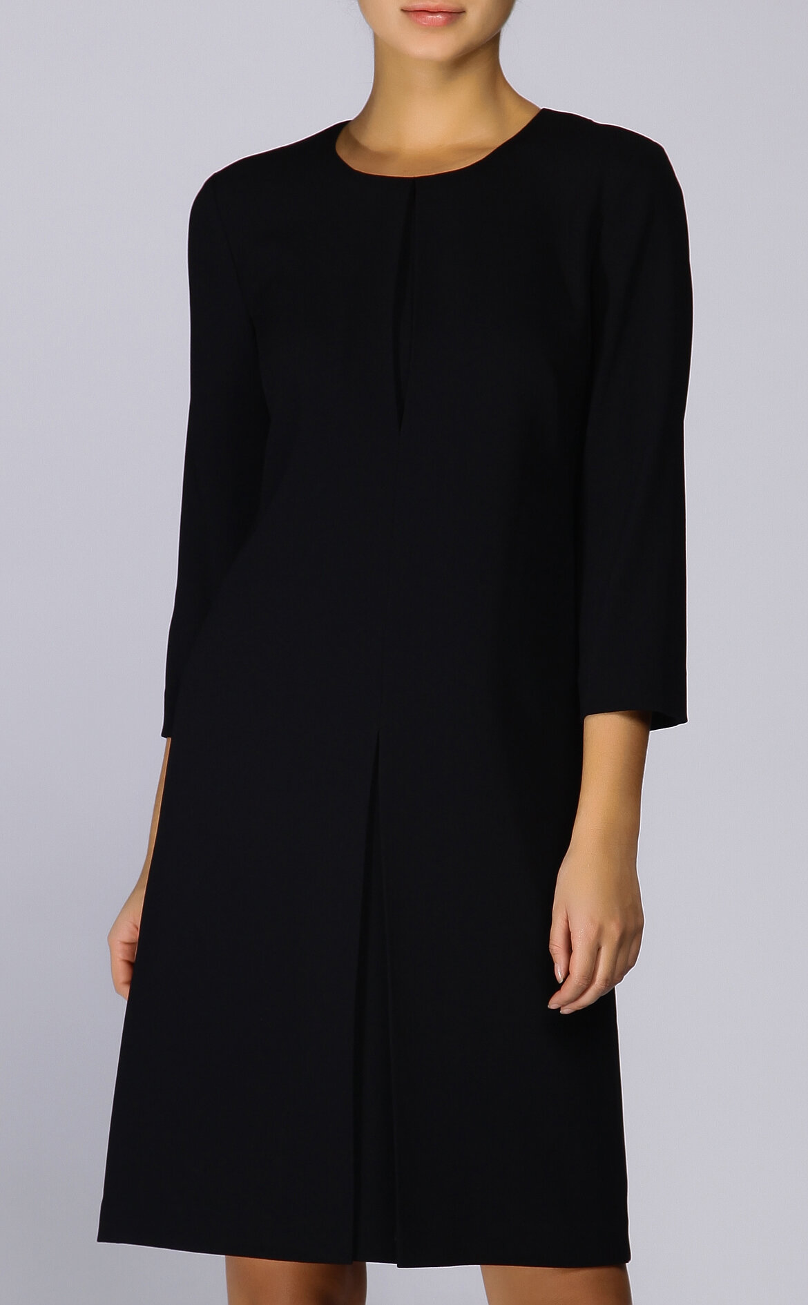 DKNY-DKNY Siyah Elbise