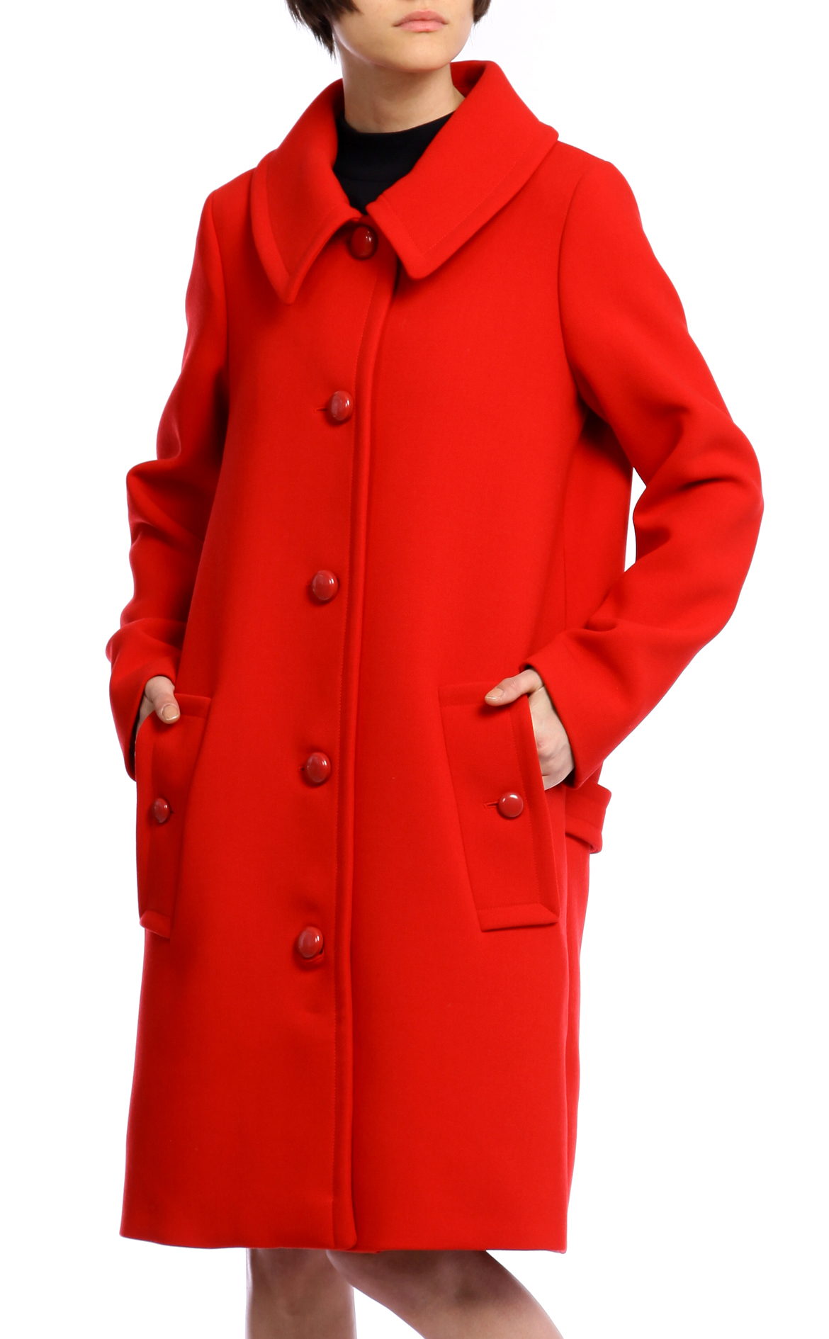 Michael Kors Collection-Michael Kors Collection Kırmızı Palto Michael Kors Collection-Michael Kors Collection Kırmızı Palto