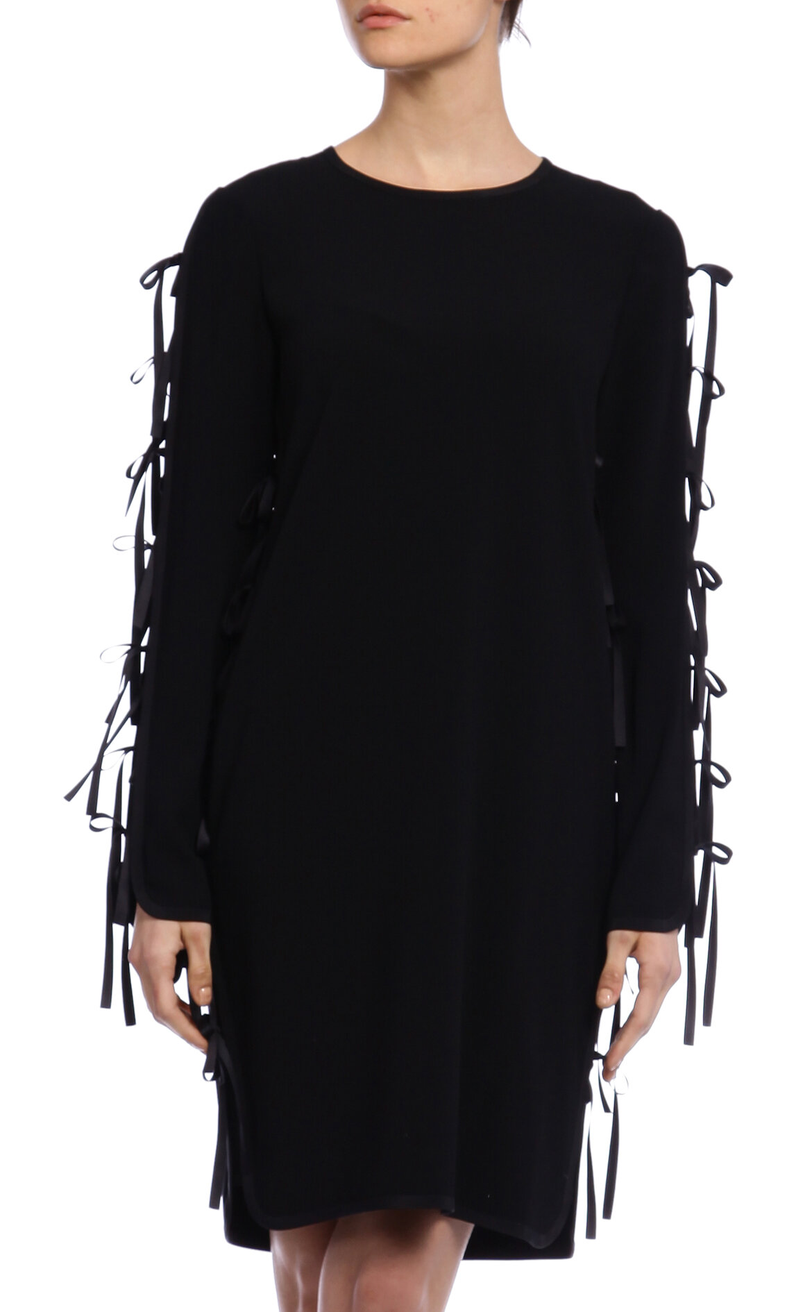 DKNY-DKNY Siyah Elbise