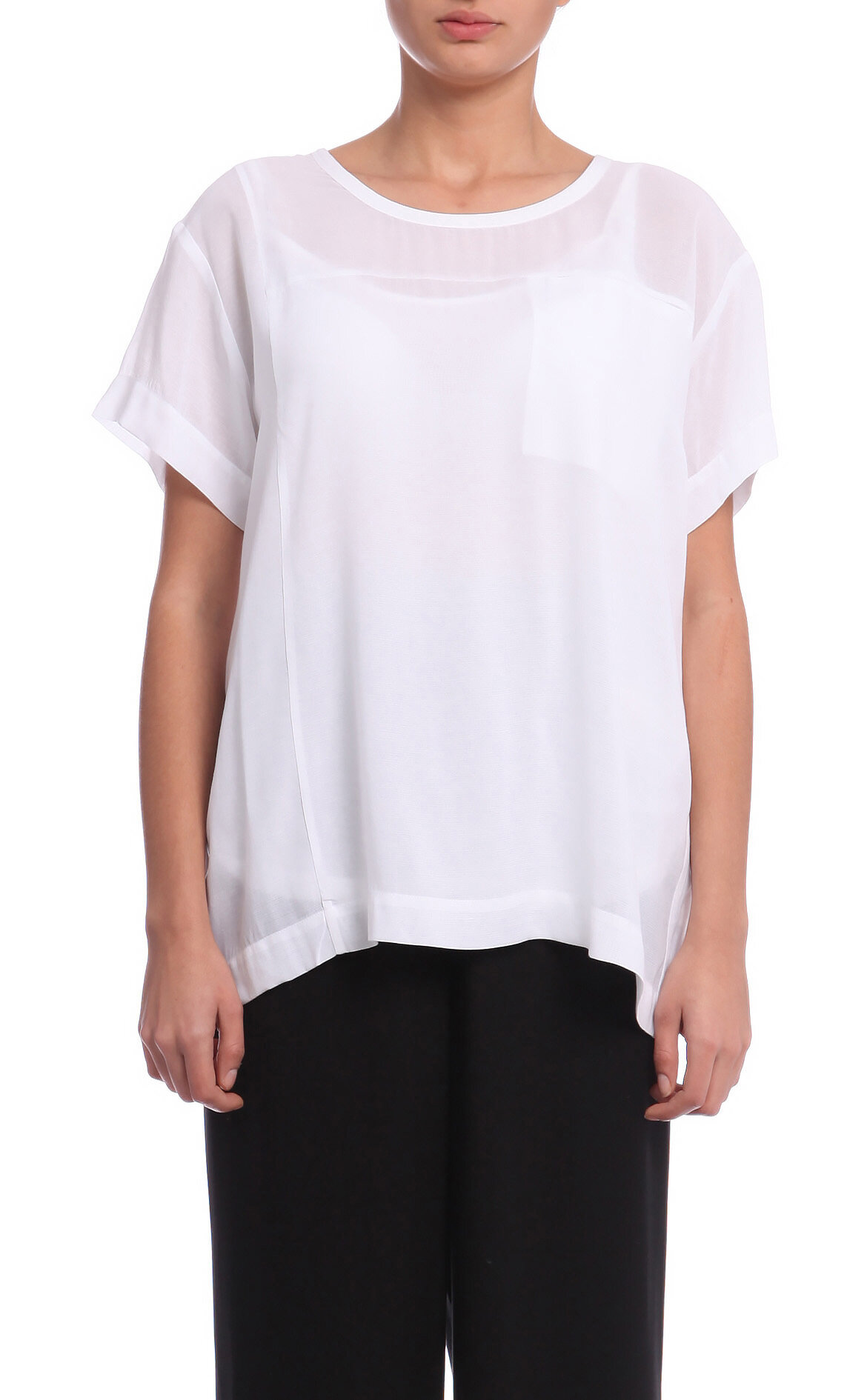 DKNY-DKNY Beyaz T-Shirt