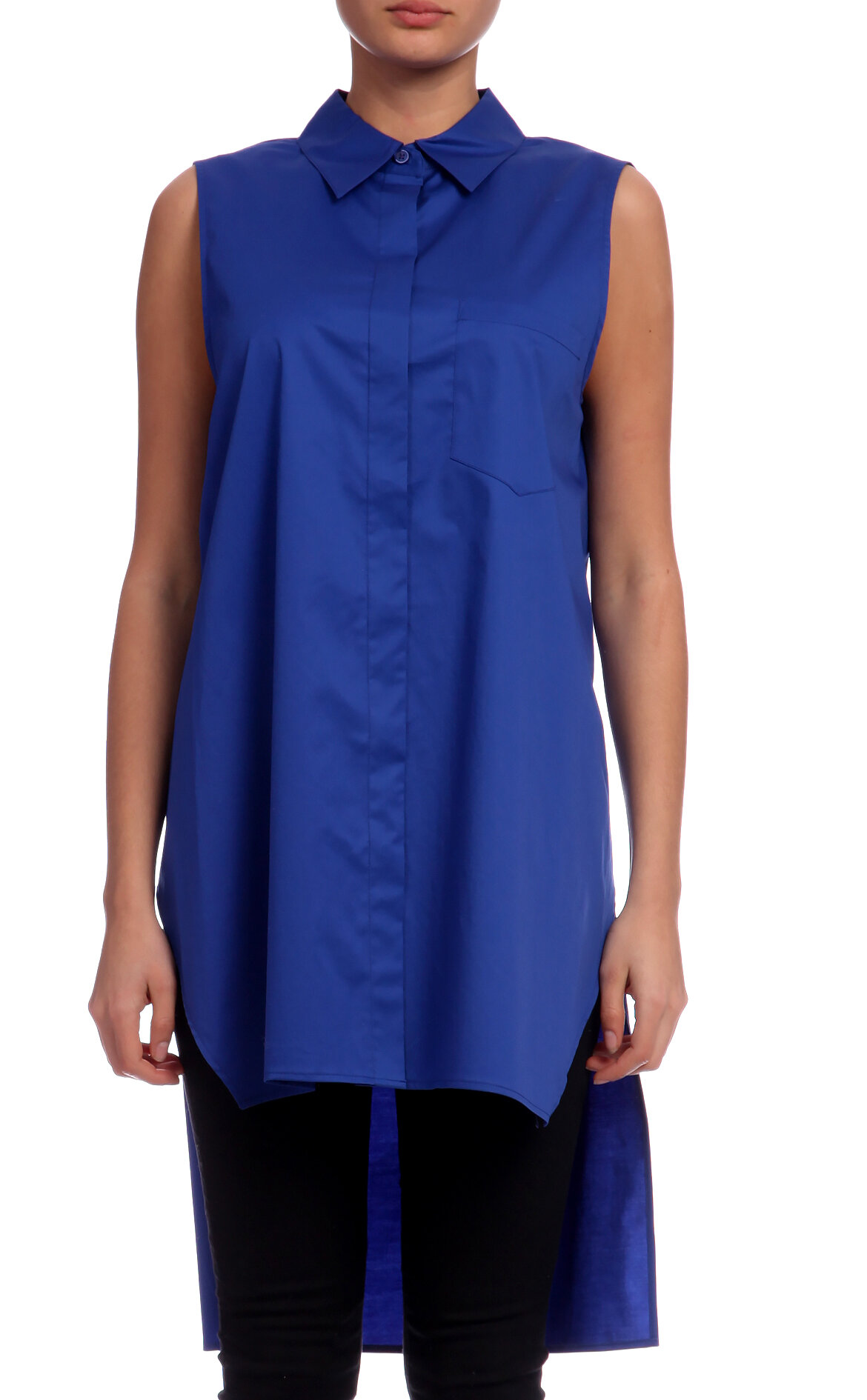 DKNY-DKNY Mavi Tunik