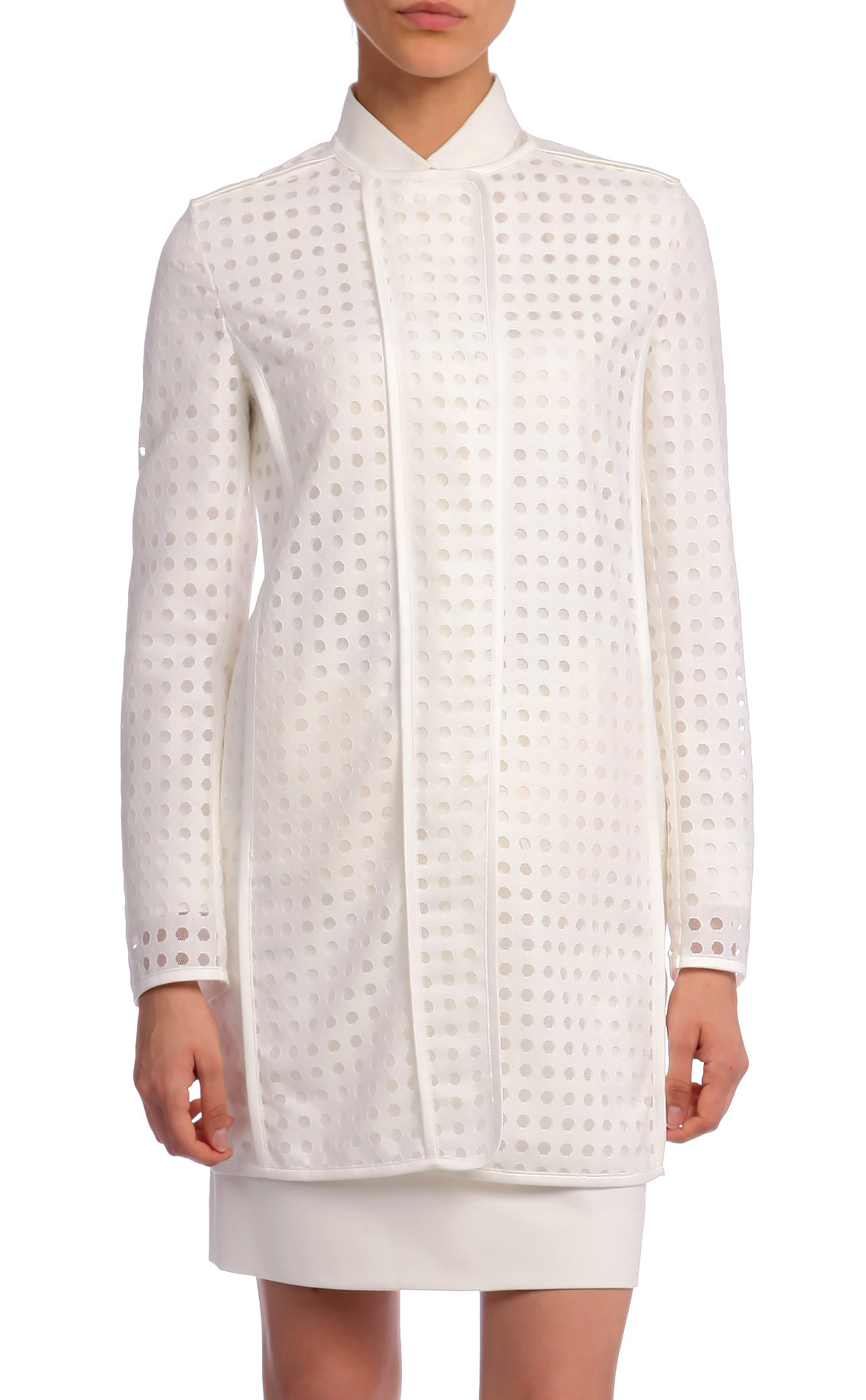 Akris Punto-Akris Punto Krem Rengi Palto