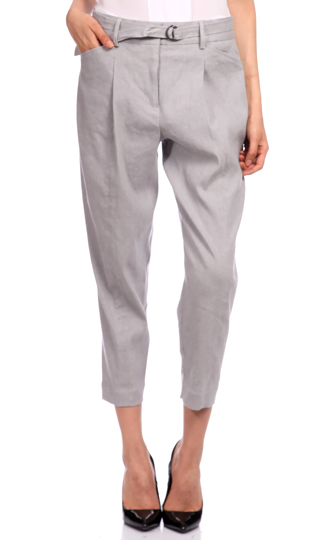 DKNY-DKNY Gri Pantolon