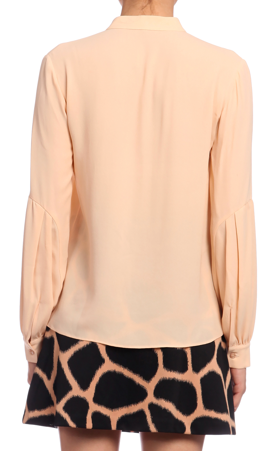 Michael Kors Collection-Michael Kors Collection Krem Rengi Gömlek