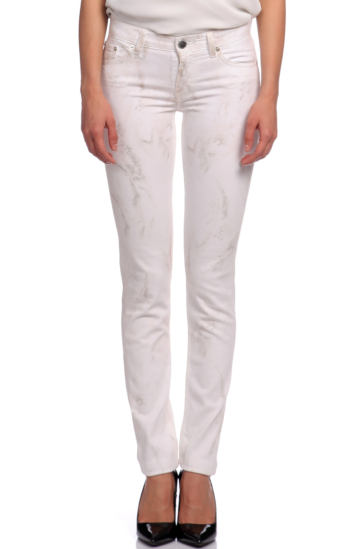 Maje-Maje Beyaz Jean Pantolon