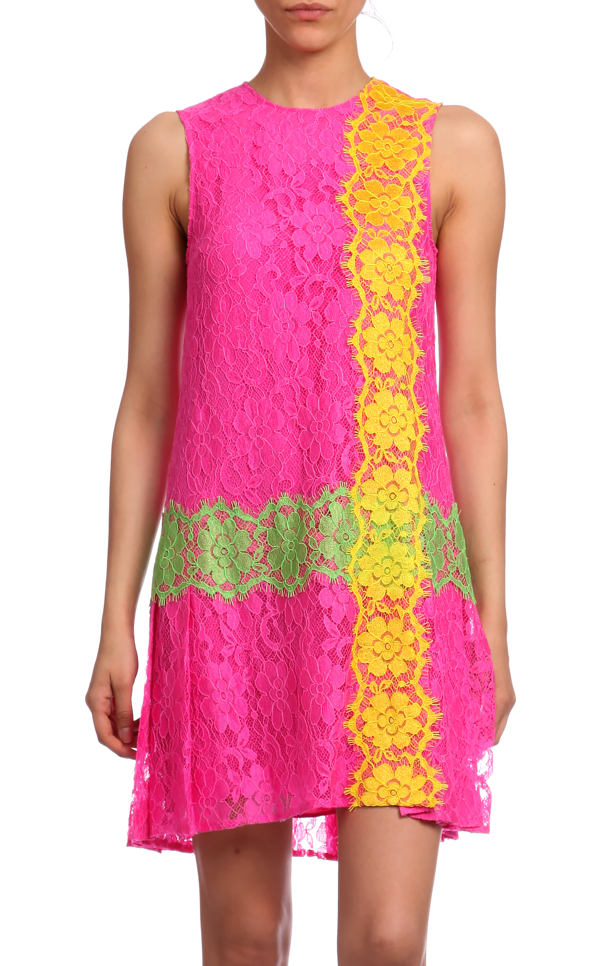 Christopher Kane-Christopher Kane Pembe Elbise