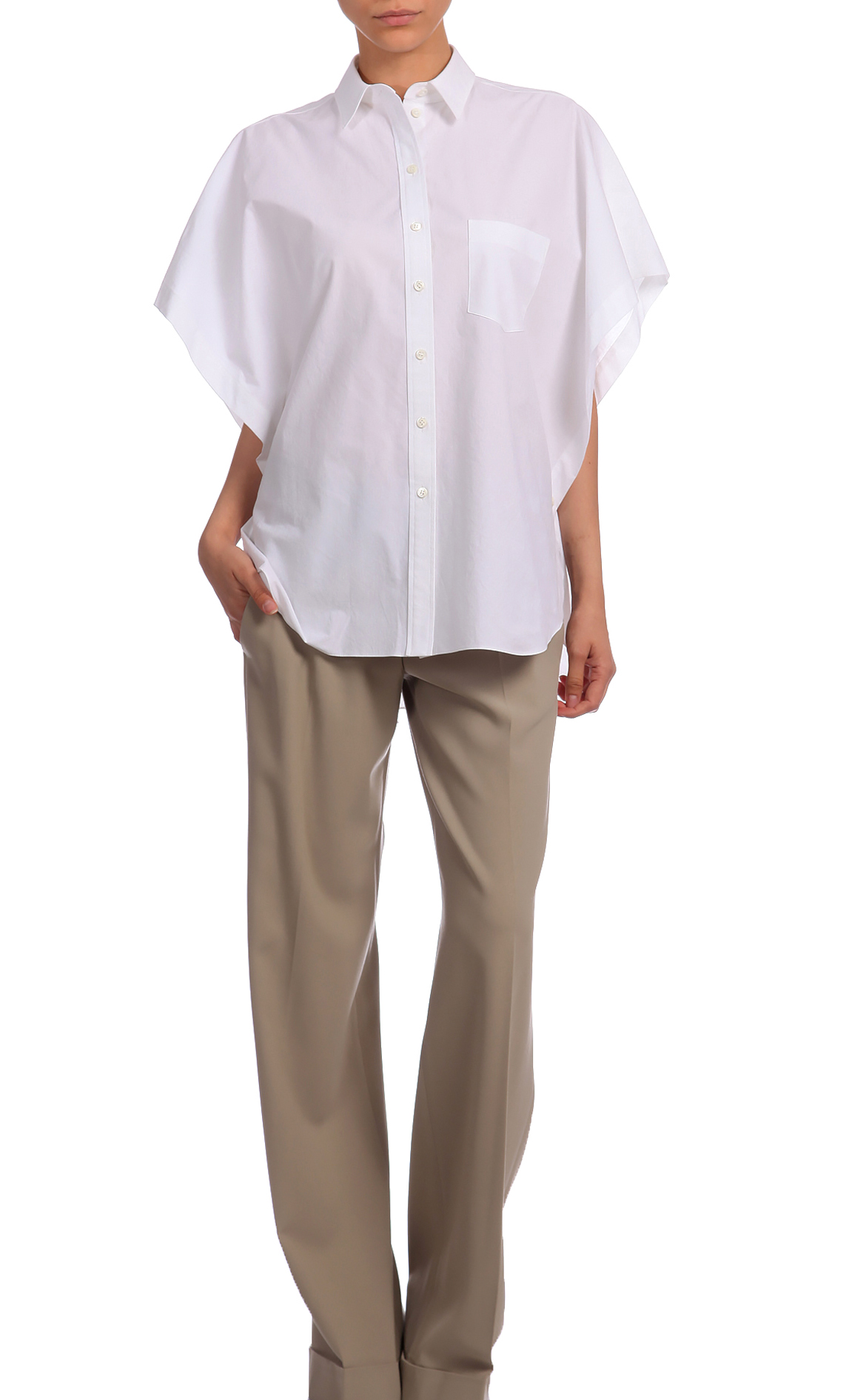 Michael Kors Collection-Michael Kors Collection Kum Rengi Pantolon Michael Kors Collection-Michael Kors Collection Kum Rengi Pantolon