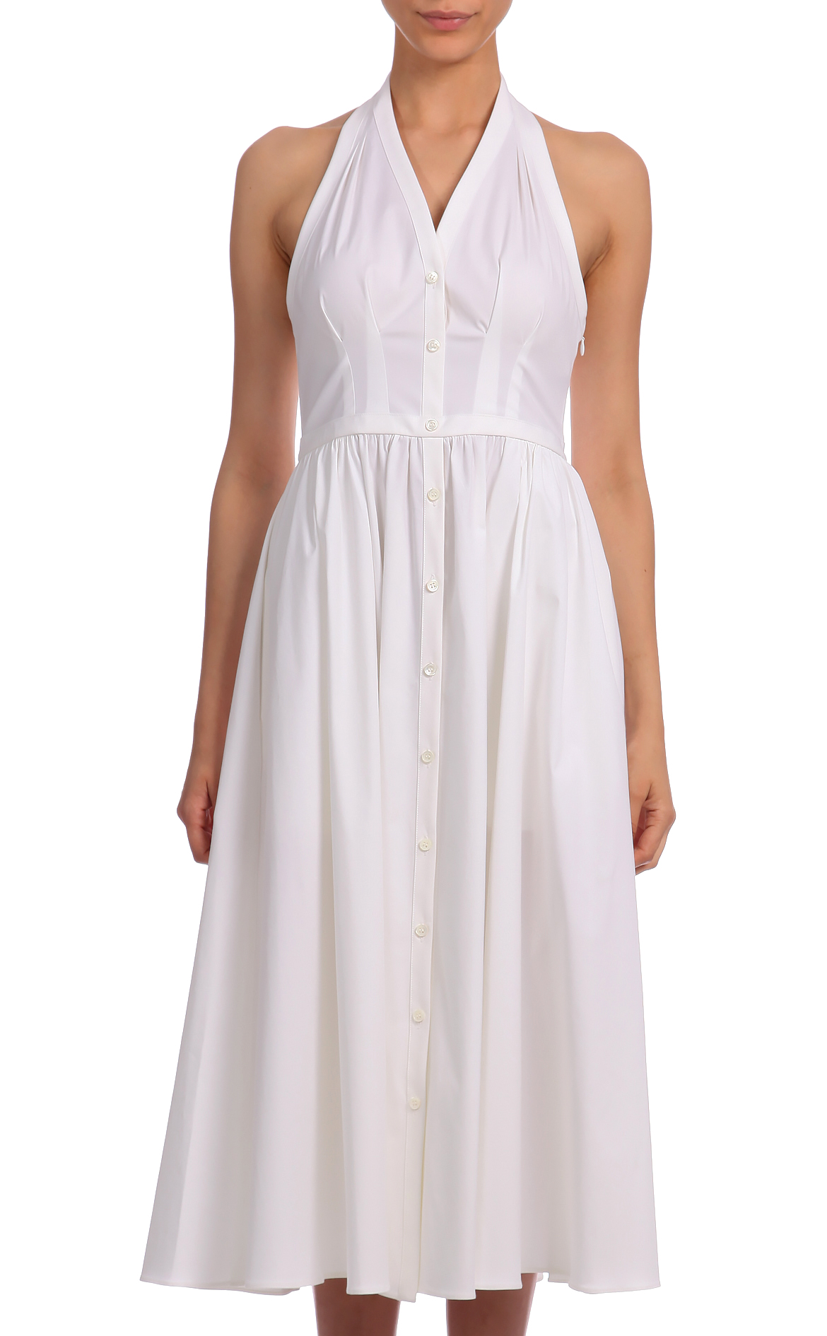 Michael Kors Collection-Michael Kors Collection Beyaz Elbise Michael Kors Collection-Michael Kors Collection Beyaz Elbise