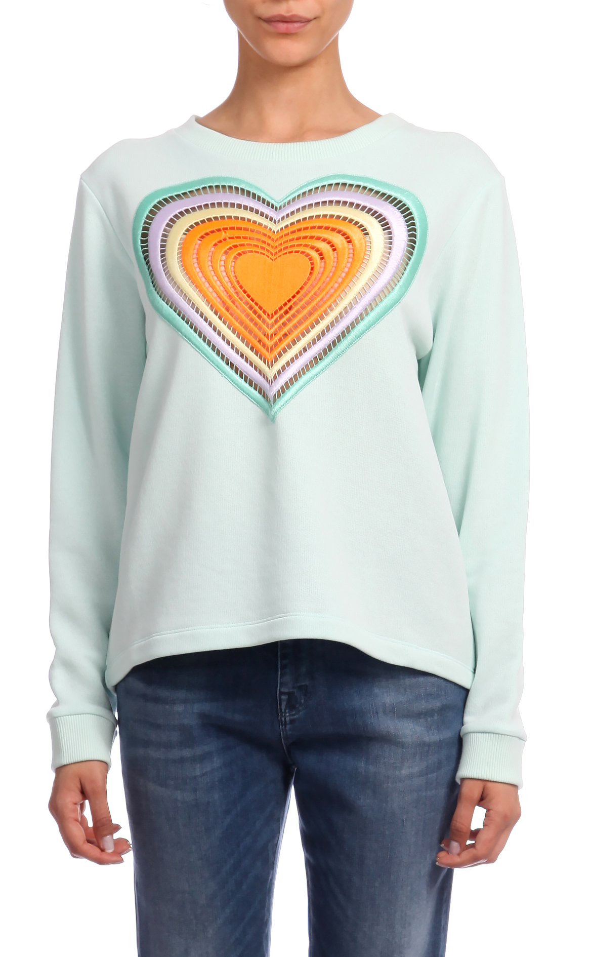 Christopher Kane-Christopher Kane Yeşil Sweatshirt Christopher Kane-Christopher Kane Yeşil Sweatshirt