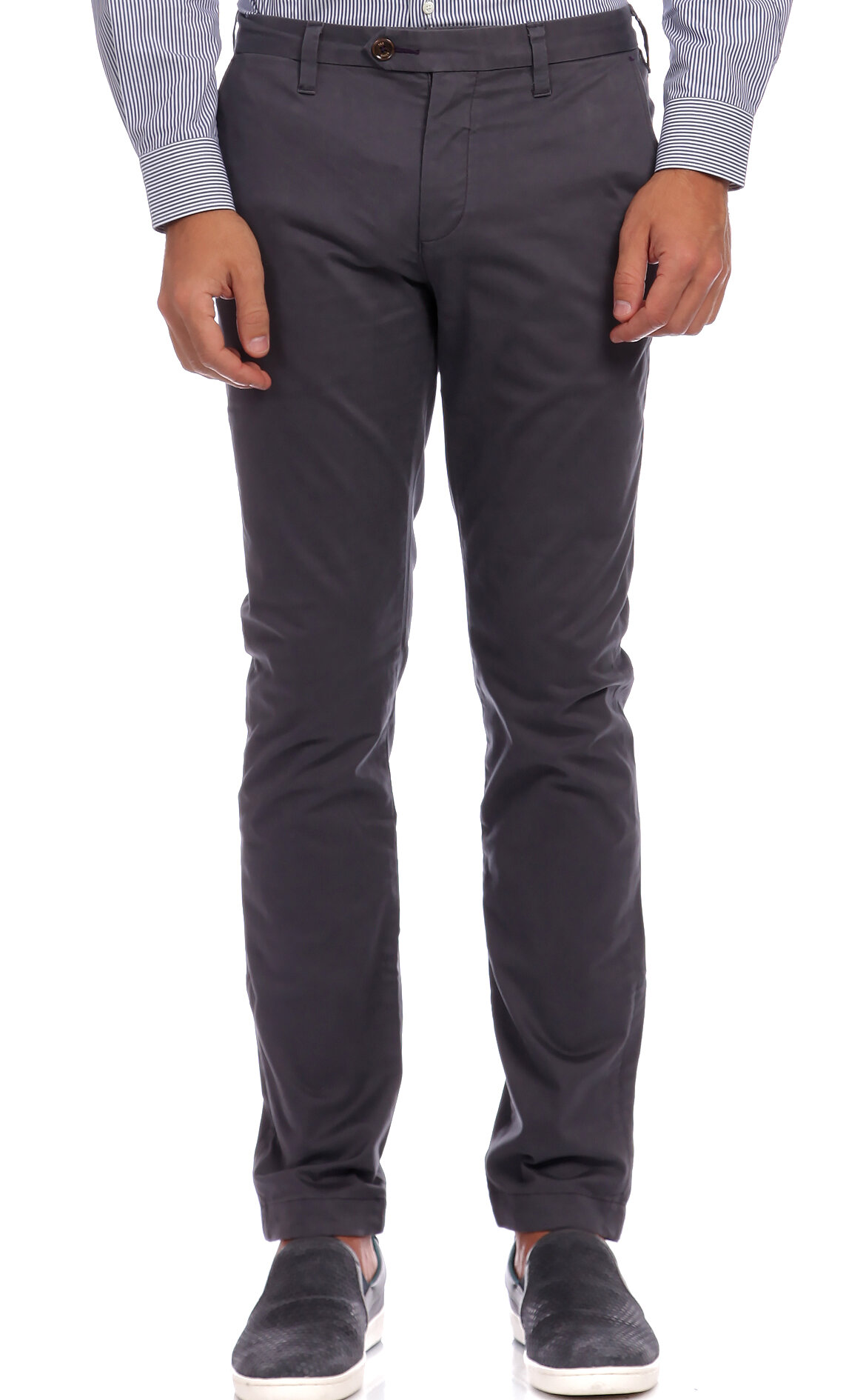 Ted Baker-Ted Baker Gri Pantolon