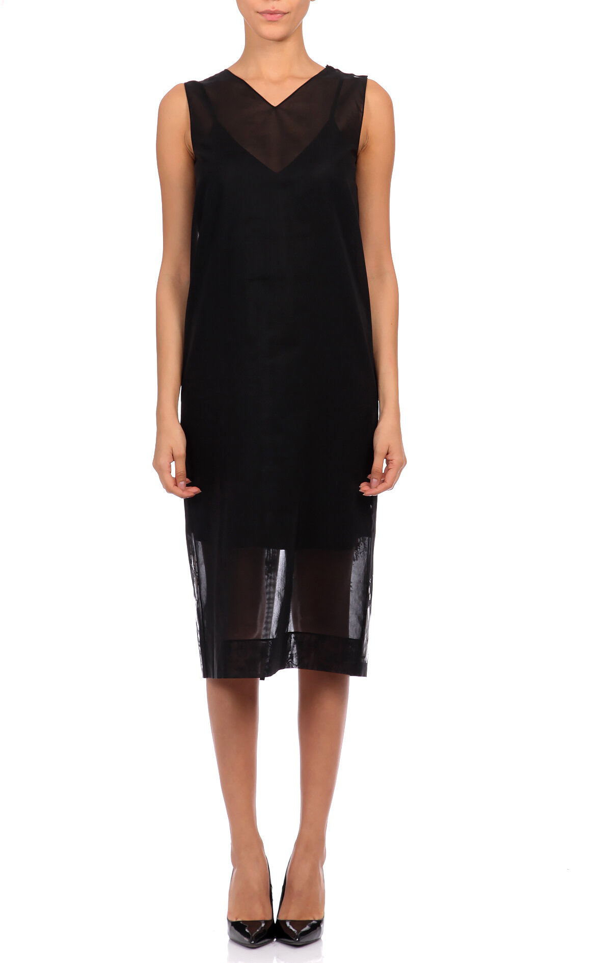 Maison Margiela-Maison Margiela Siyah Elbise