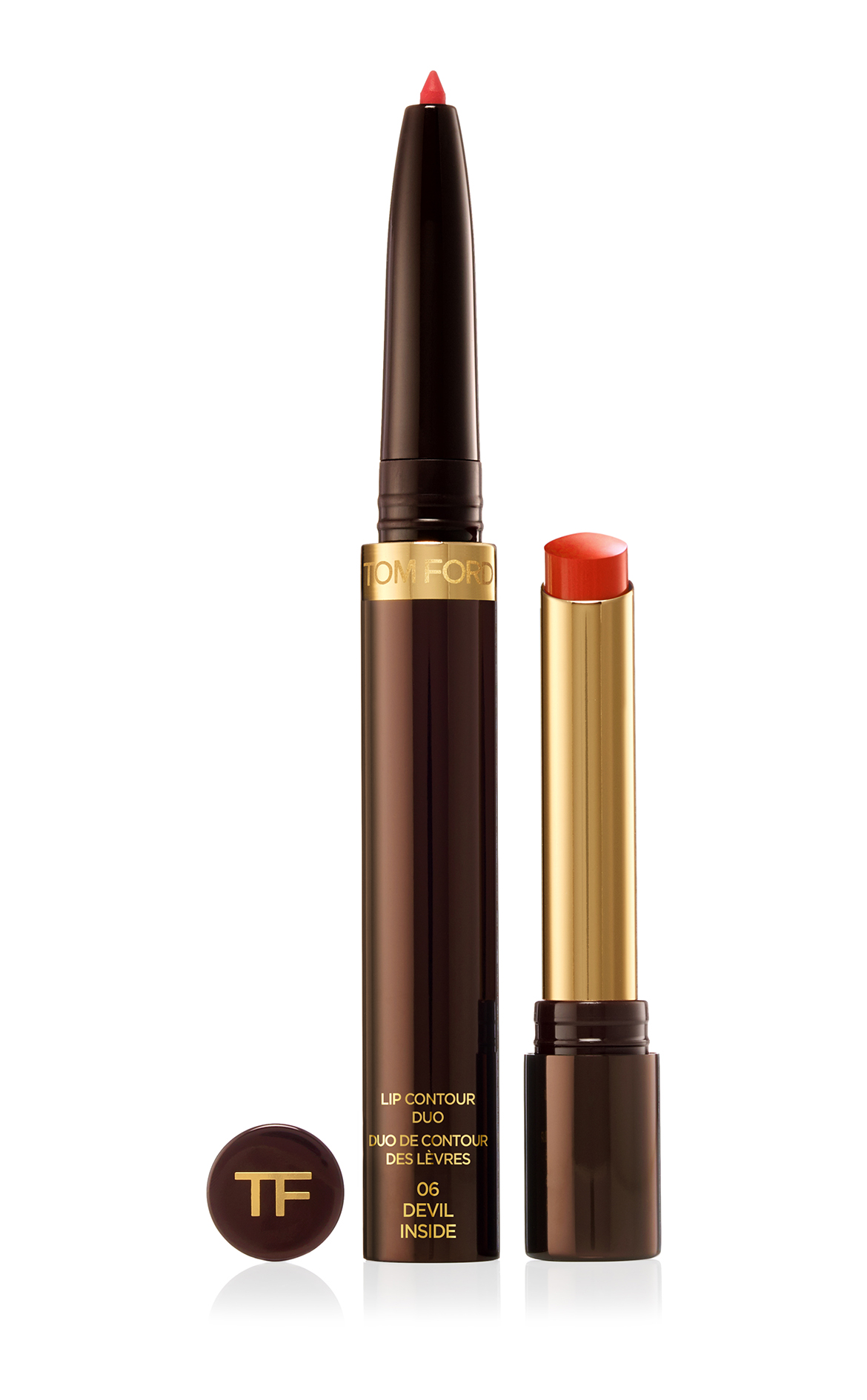 Tom Ford-Tom Ford Tf Lıp Contour Duo-Devıl 2.2Gm/.08Oz Tom Ford-Tom Ford Tf Lıp Contour Duo-Devıl 2.2Gm/.08Oz