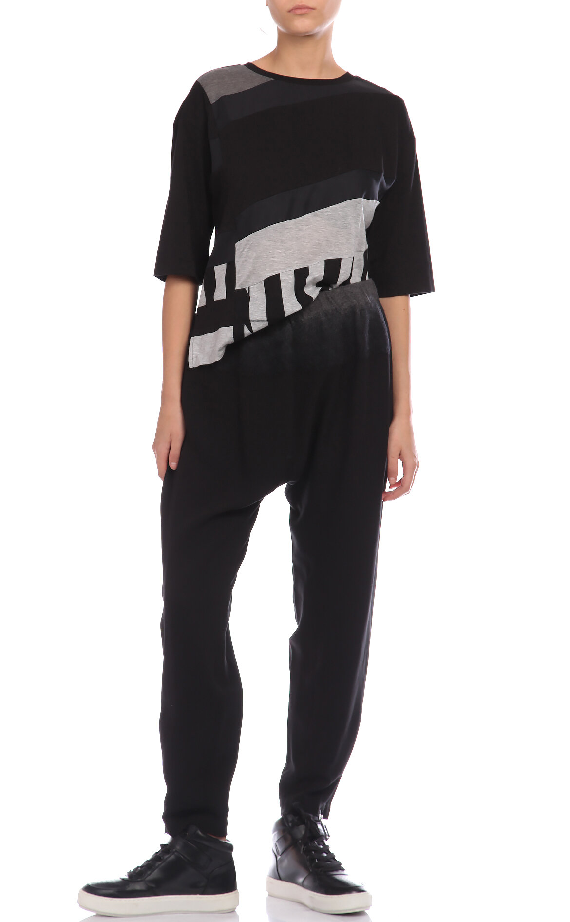 DKNY-DKNY Siyah Pantolon