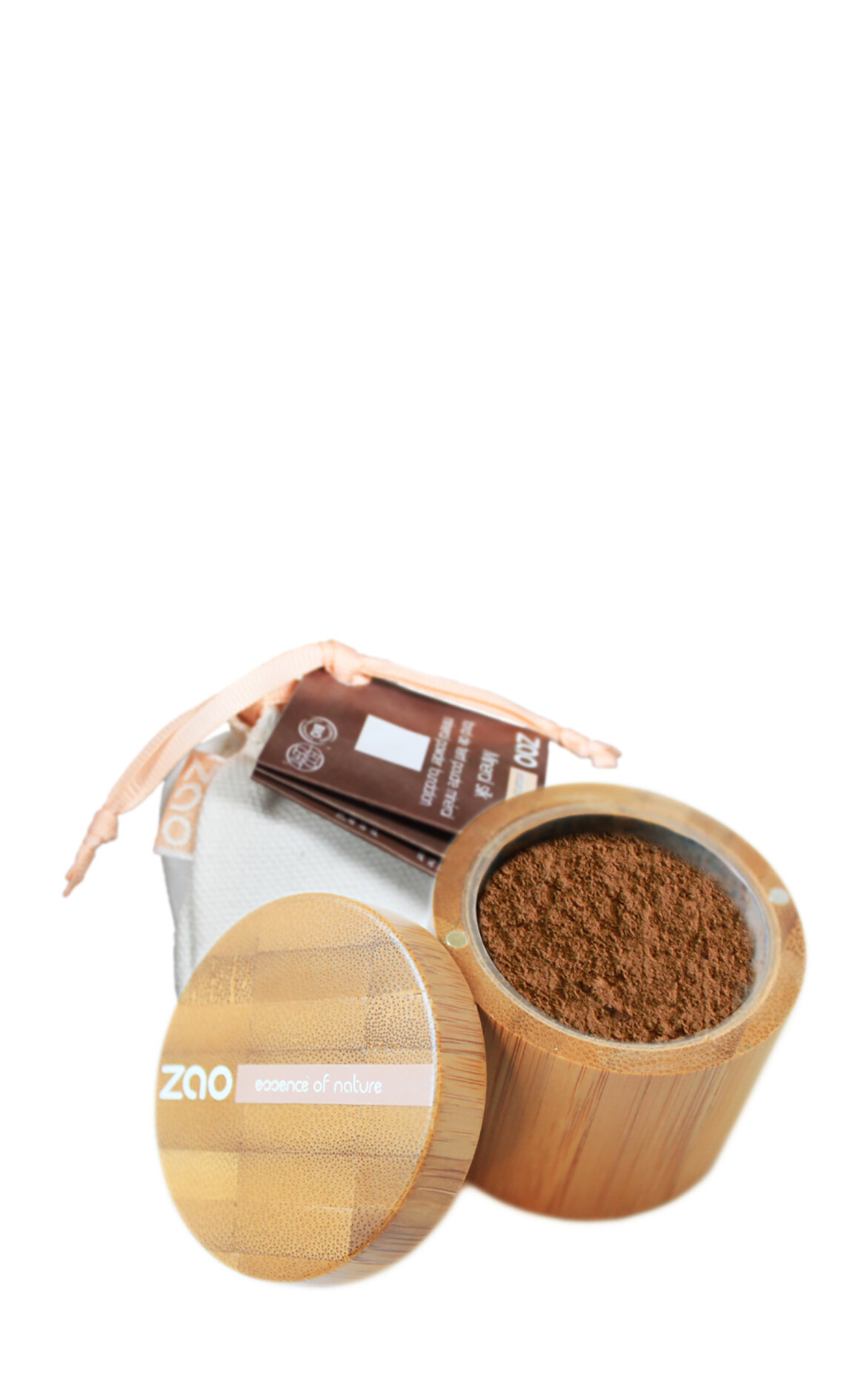 ZAO Organic Make Up-Zao Bamboo Mıneral Sılk 505 Coffee Beıge *