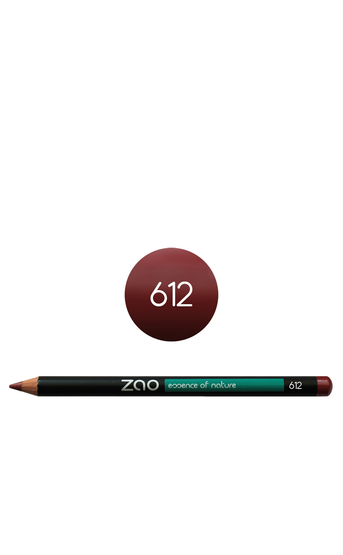 ZAO Organic Make Up-Zao Pencıl 612 Burgundy ** ZAO Organic Make Up-Zao Pencıl 612 Burgundy **
