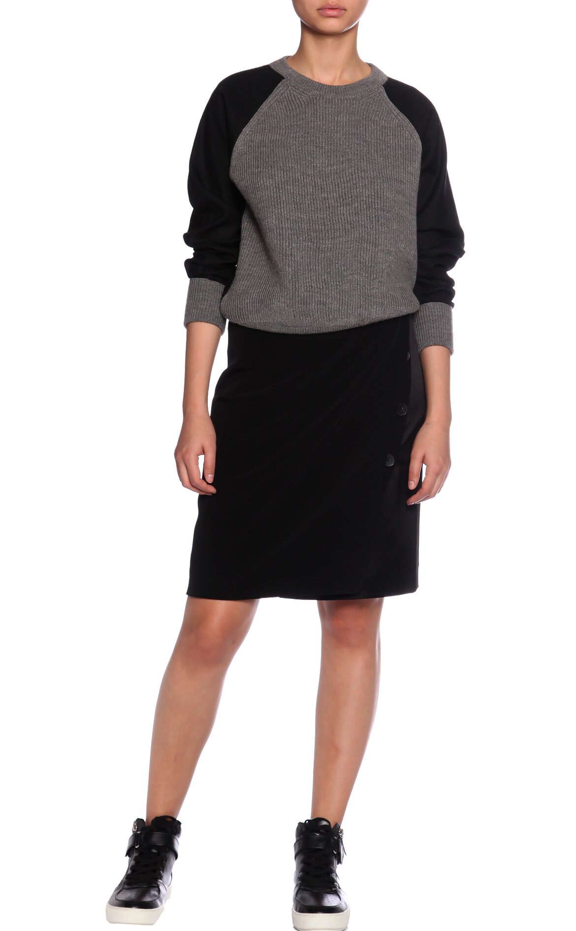 DKNY-DKNY Siyah Etek