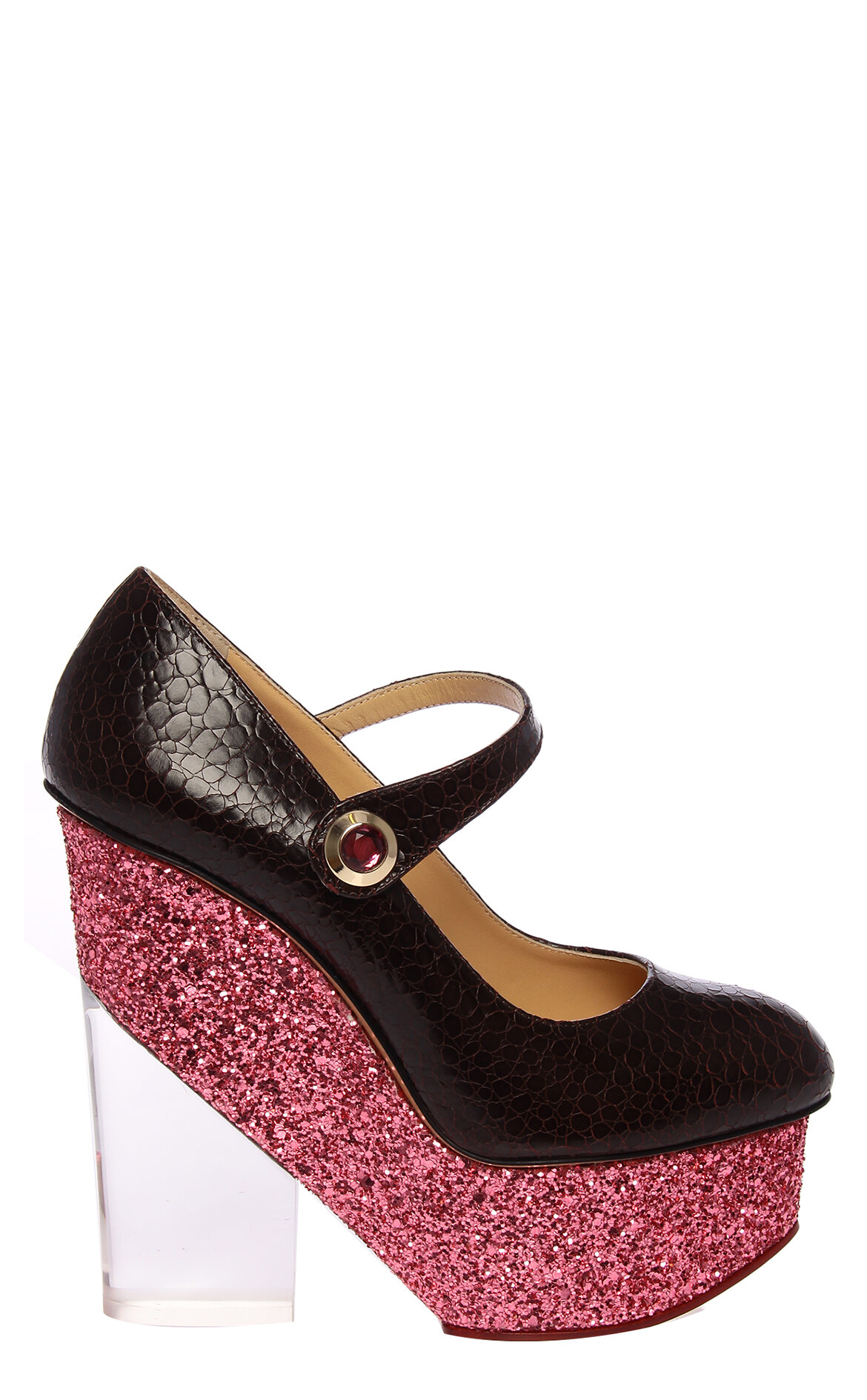 Charlotte Olympia-Charlotte Olympia Bordo Ayakkabı