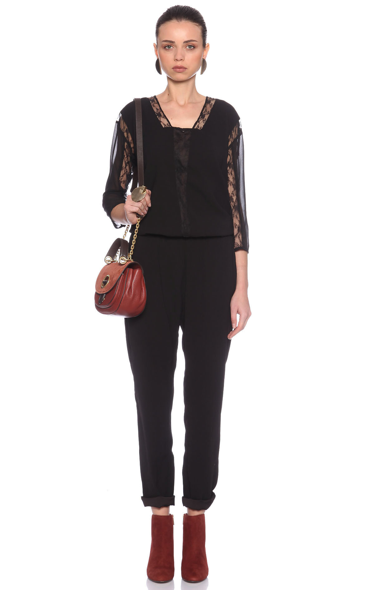 Guess-Guess Siyah Tulum