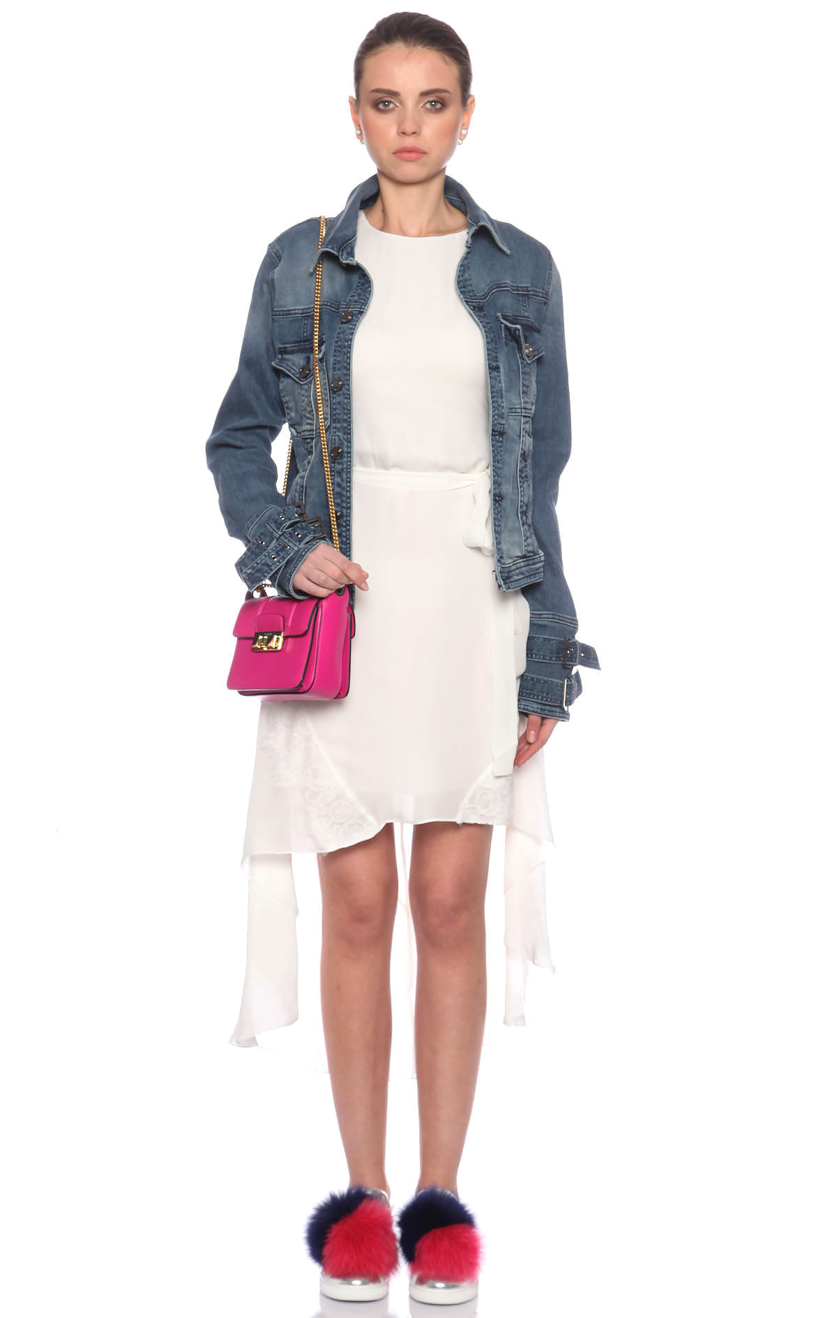 Thomas Wylde-Thomas Wylde Beyaz Elbise