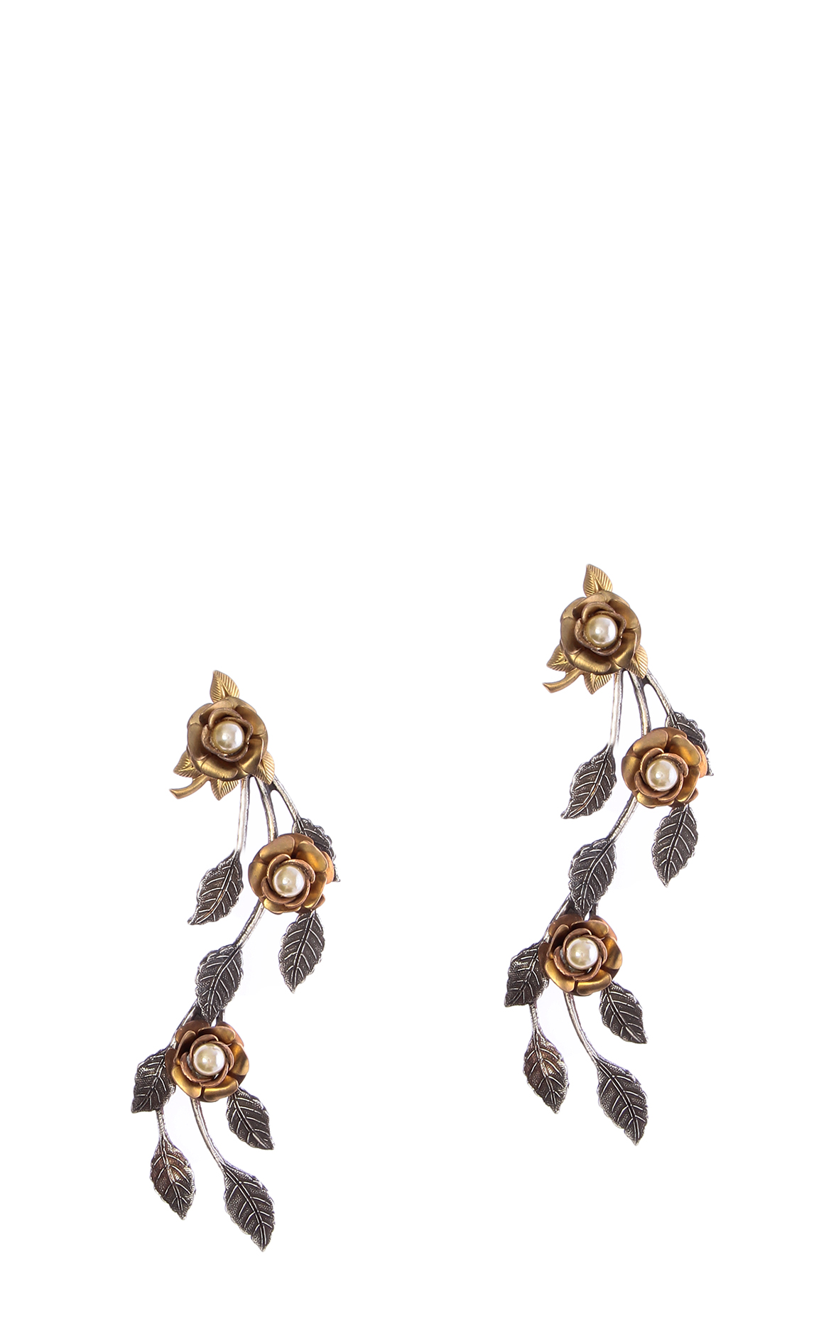 Miss Ellie-Miss Ellie Yaprak Detaylı Küpe