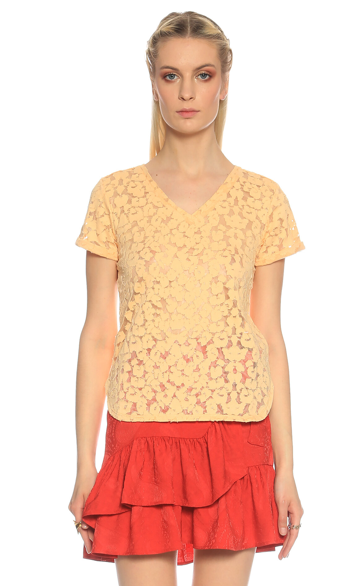 Maje-Maje Turuncu T-Shirt