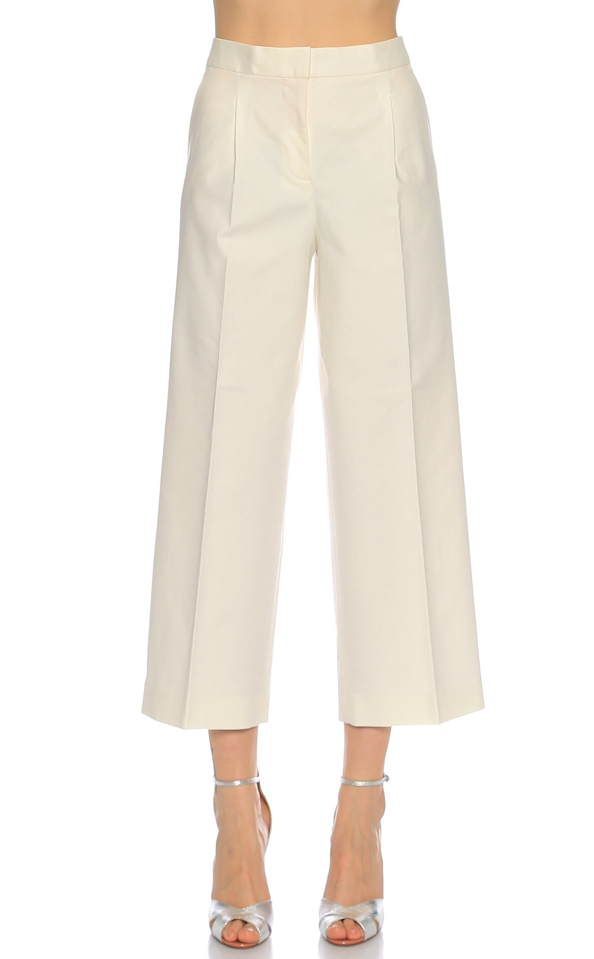 Boutique Moschino-Boutique Moschino Beyaz Pantolon