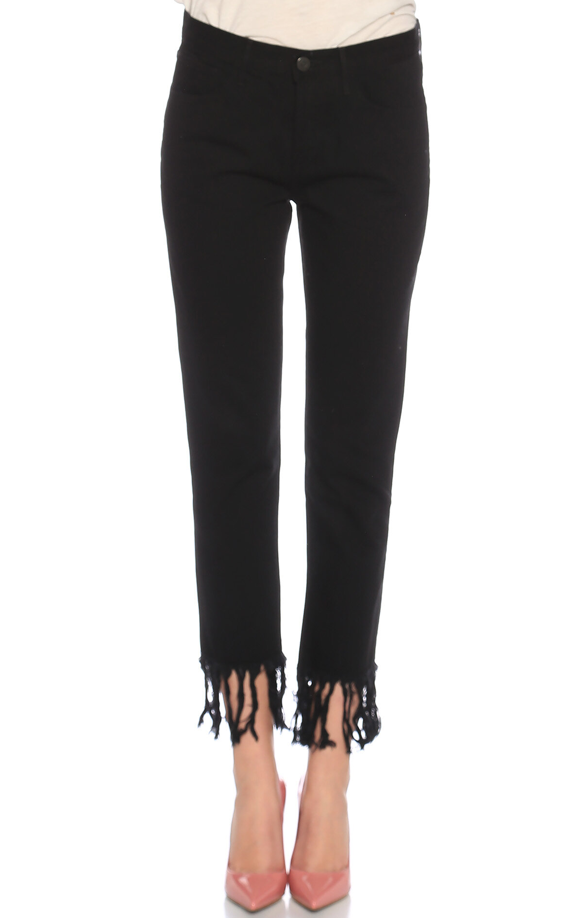 3X1-3X1 Siyah Jean Pantolon