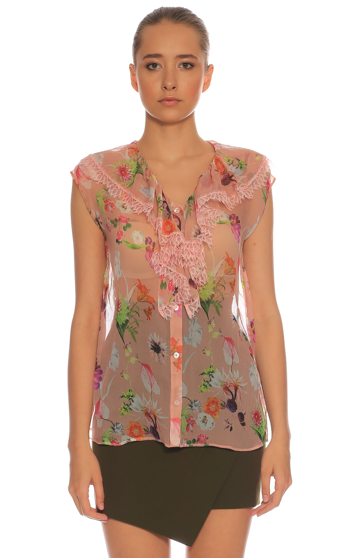 Blumarine-Blumarine Pembe Bluz