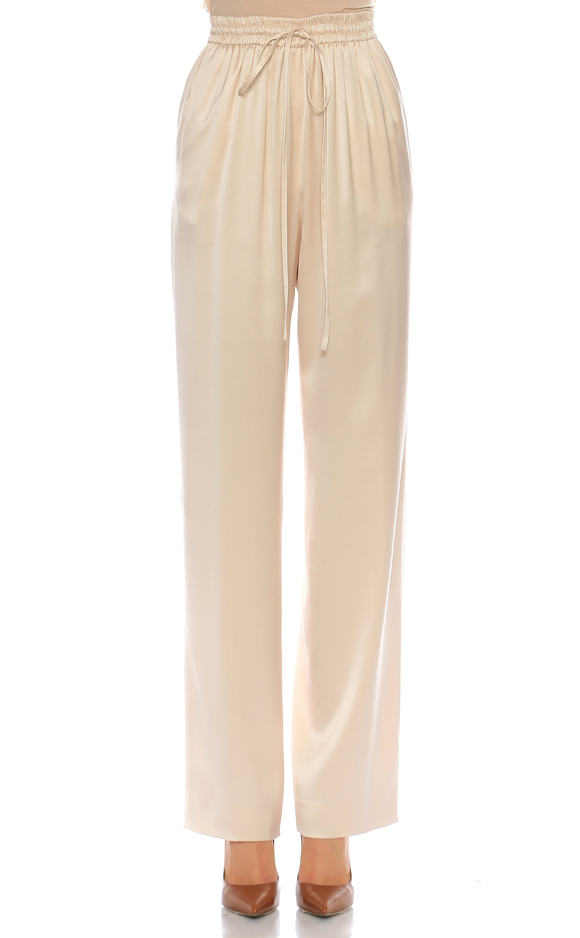 Jil Sander-Jil Sander Pudra Rengi Pantolon