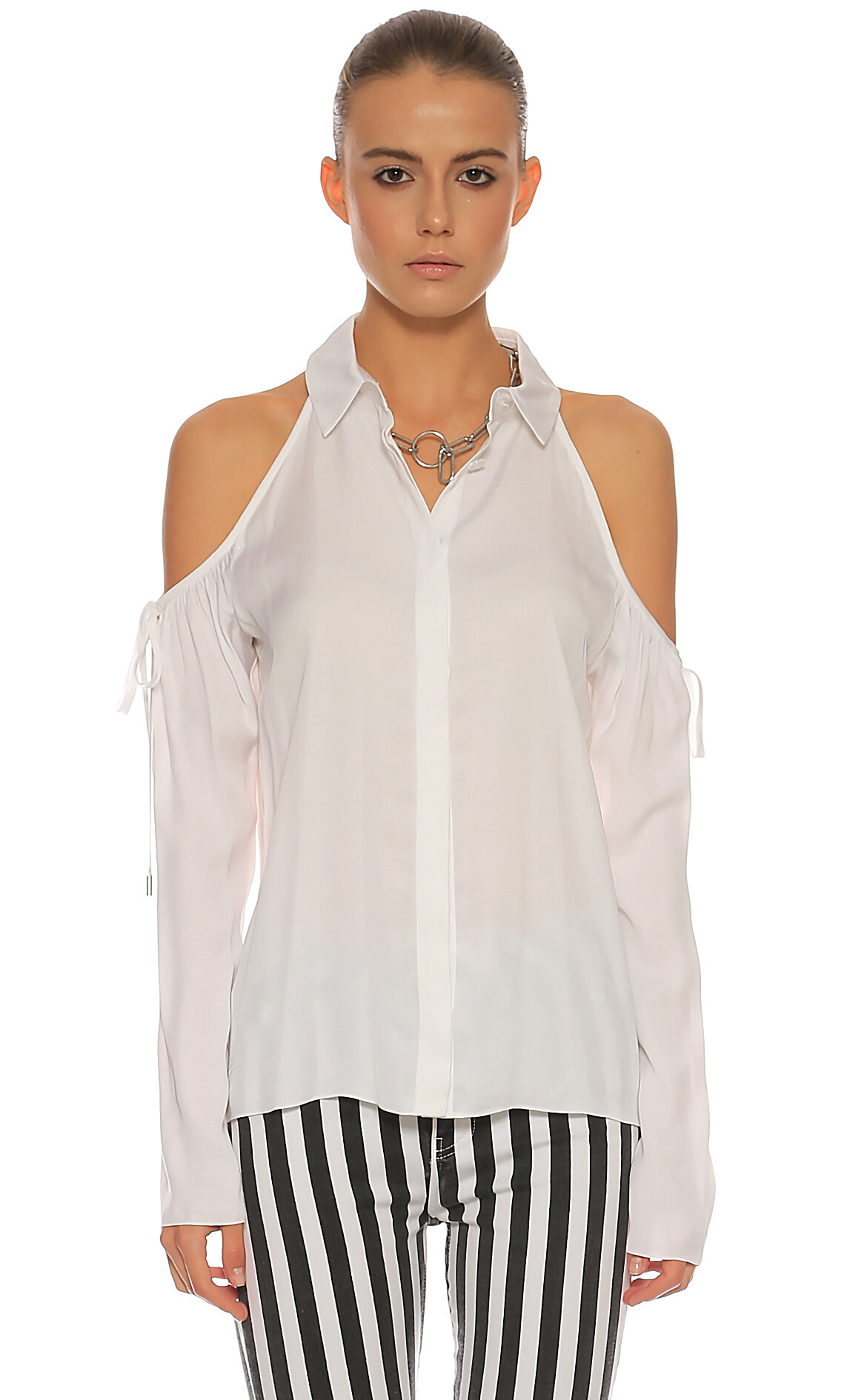 Cushnie et Ochs-Cushnie et Ochs Beyaz Gömlek