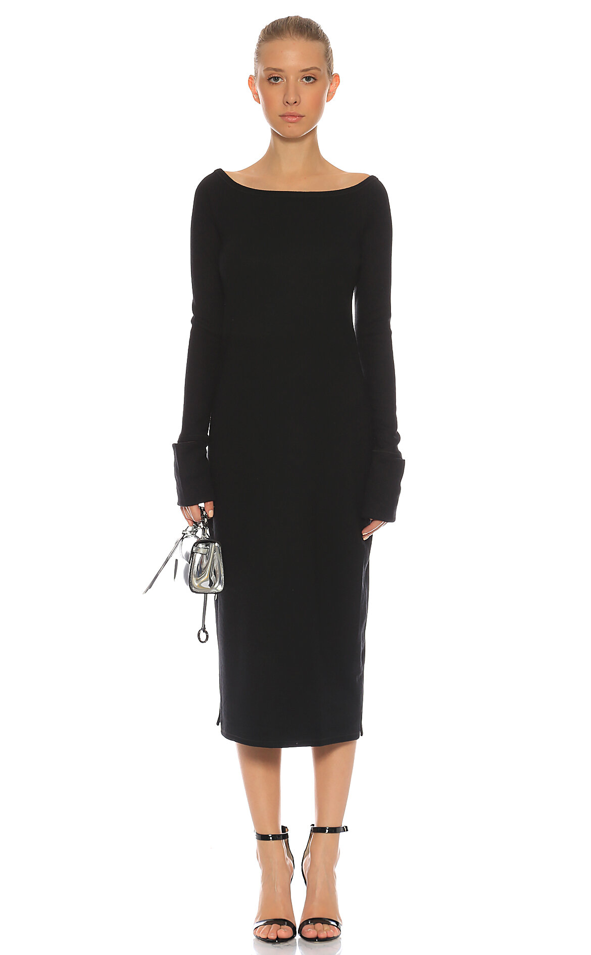 Helmut Lang-Helmut Lang Siyah Elbise