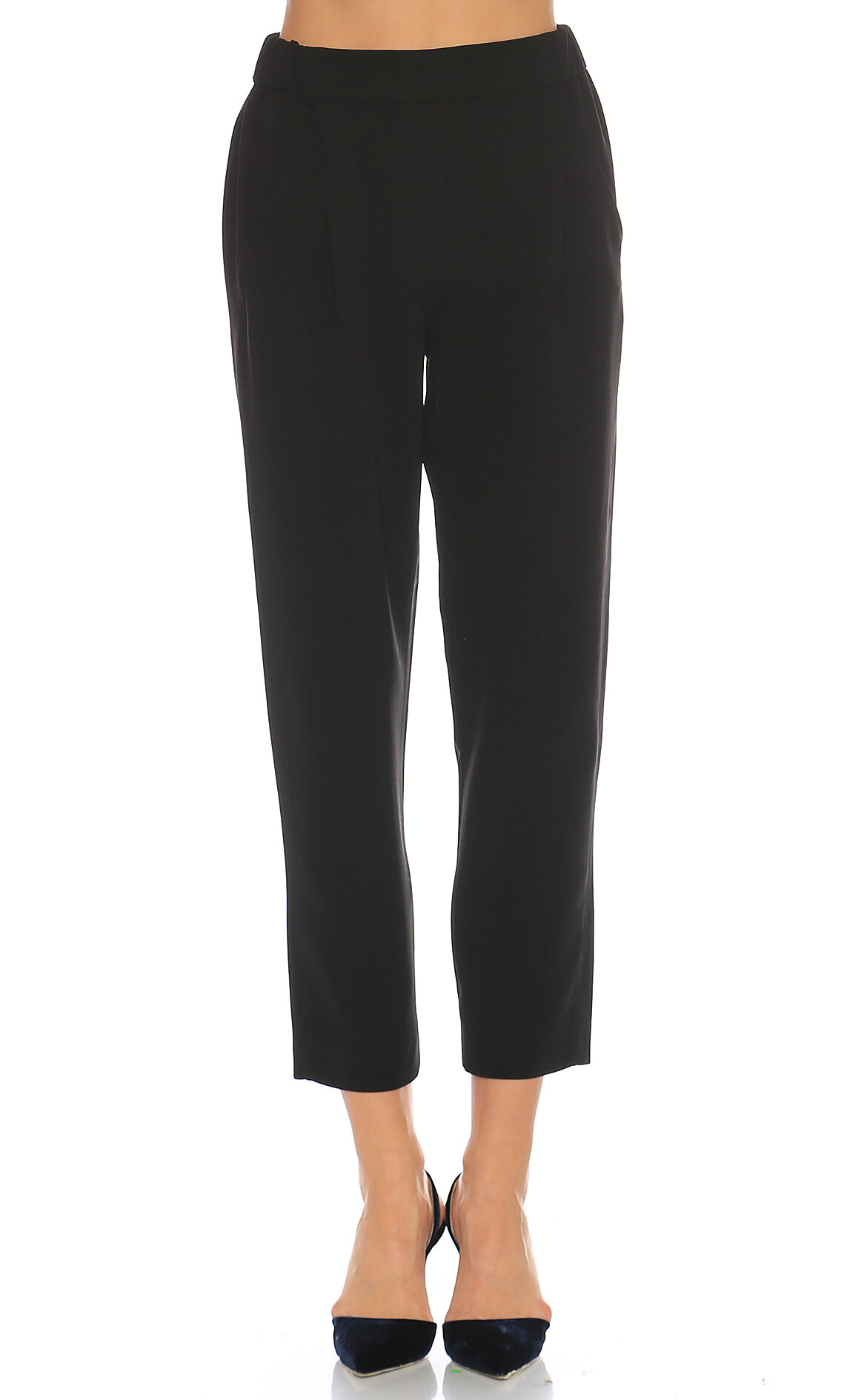 Alberta Ferretti -Alberta Ferretti  Siyah Pantolon