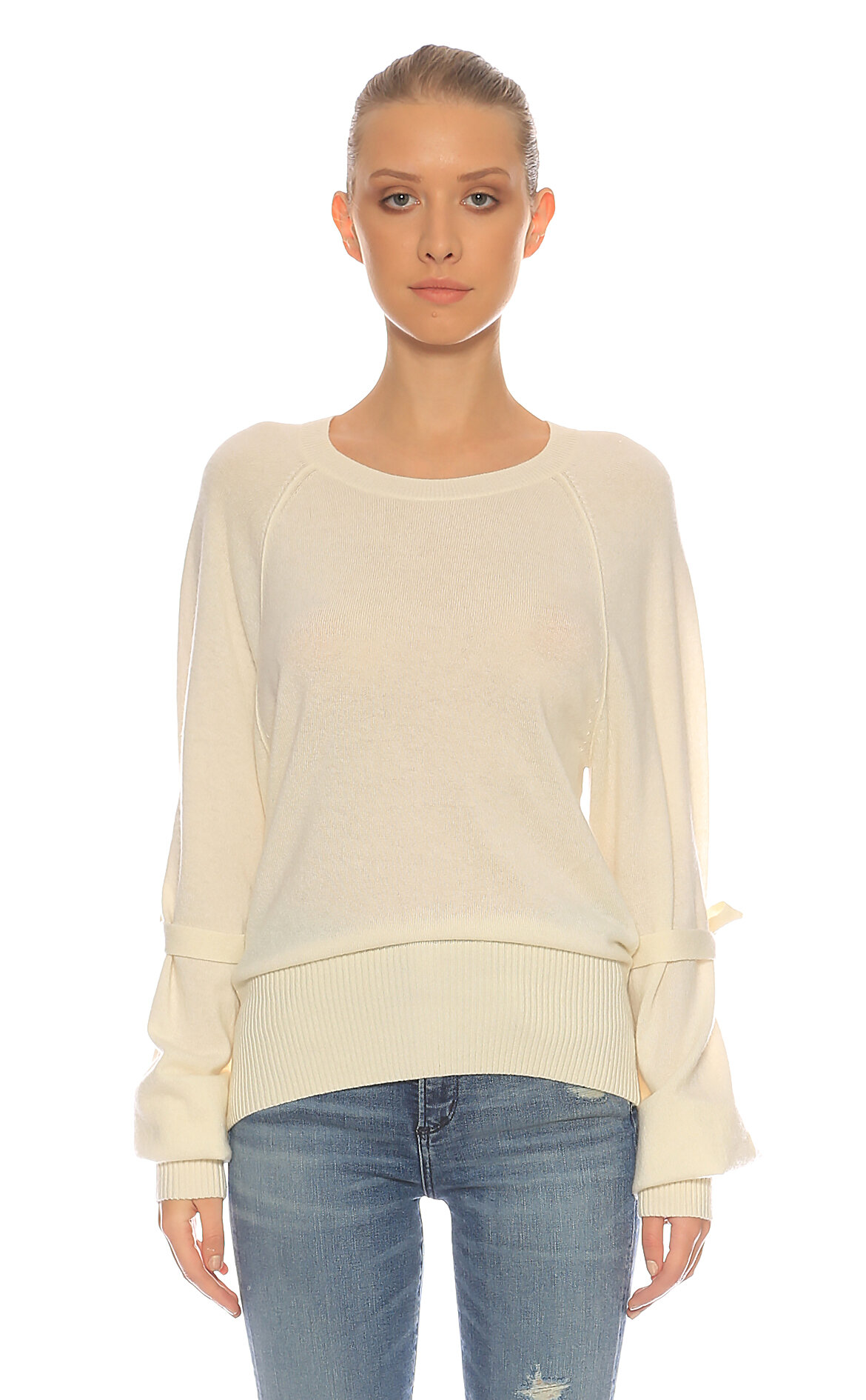 Elizabeth & James-Elizabeth & James Krem Rengi Triko