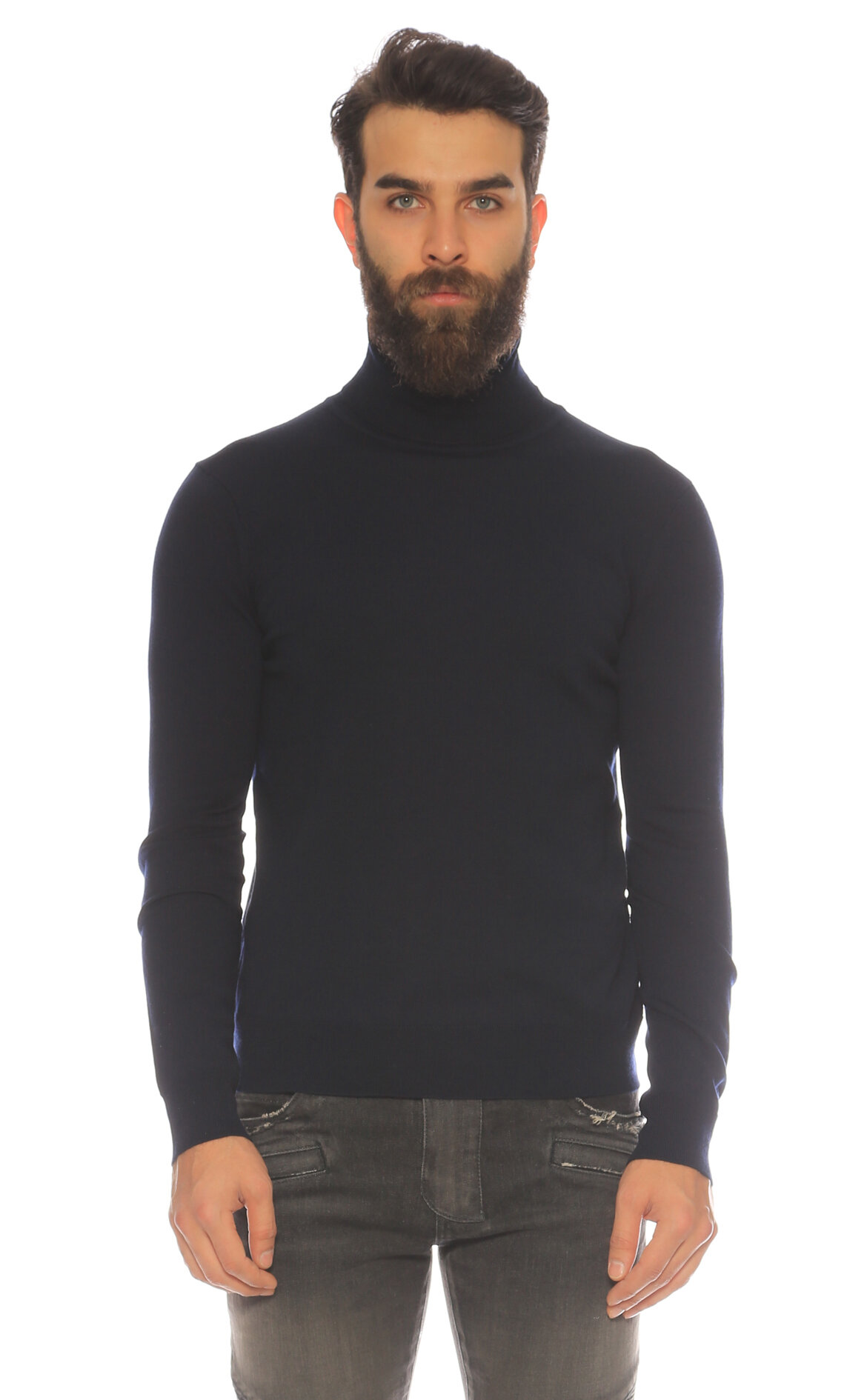 Sandro-Sandro Lacivert Triko