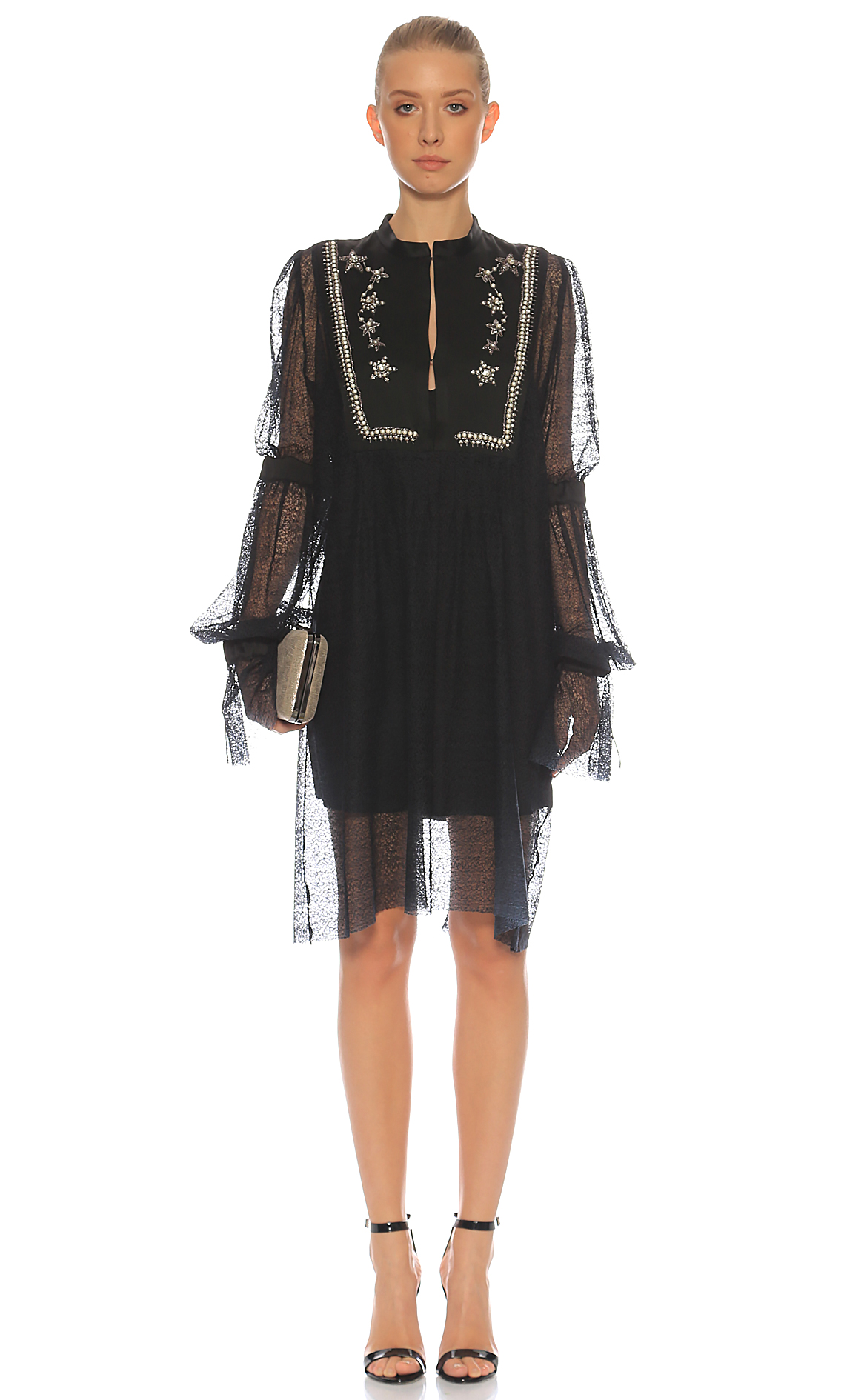 Wandering-Wandering Siyah Elbise