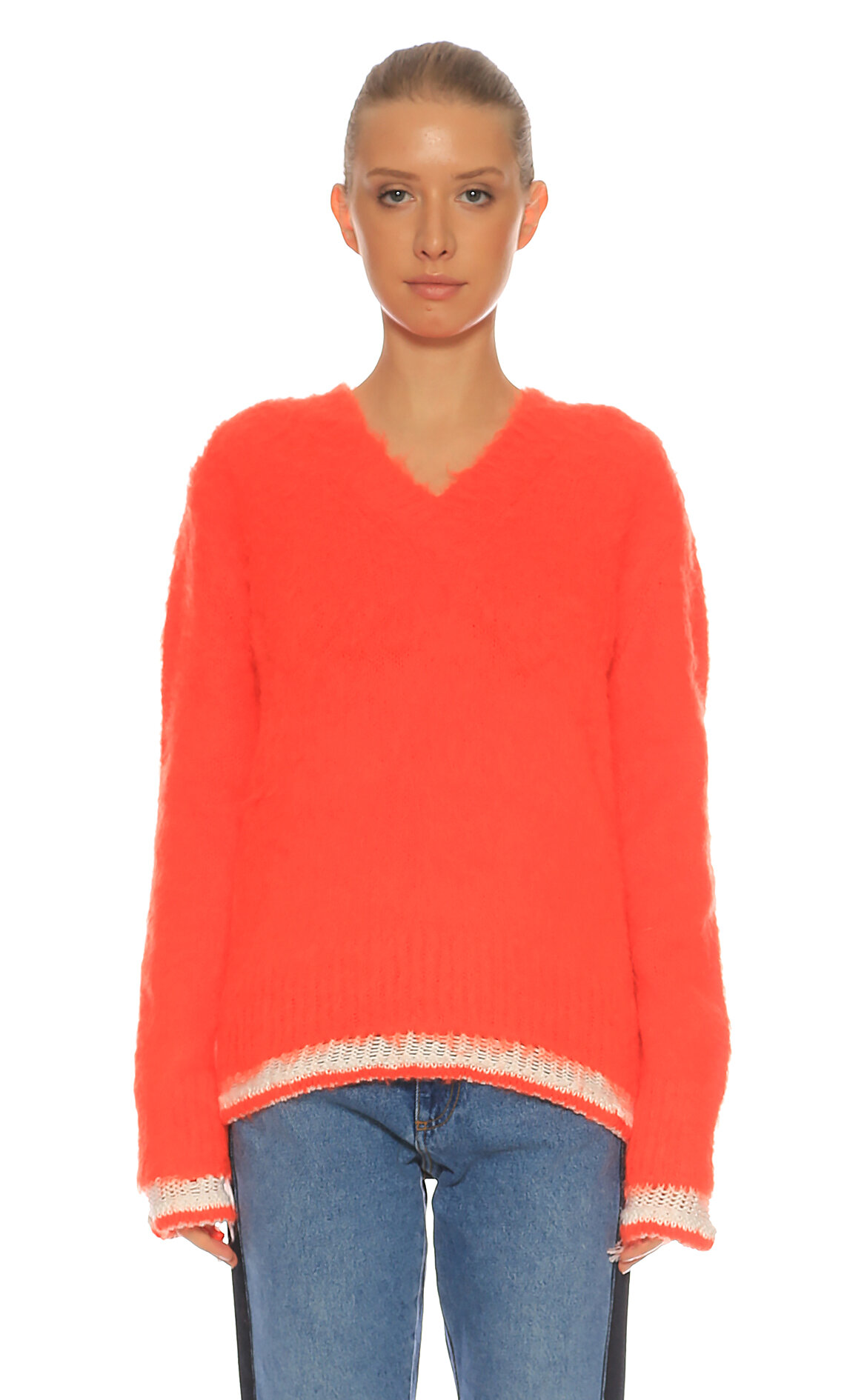 MSGM-MSGM Kırmızı Kazak