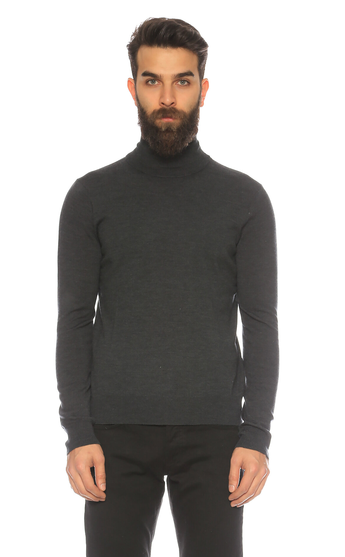 Sandro-Sandro Gri Triko