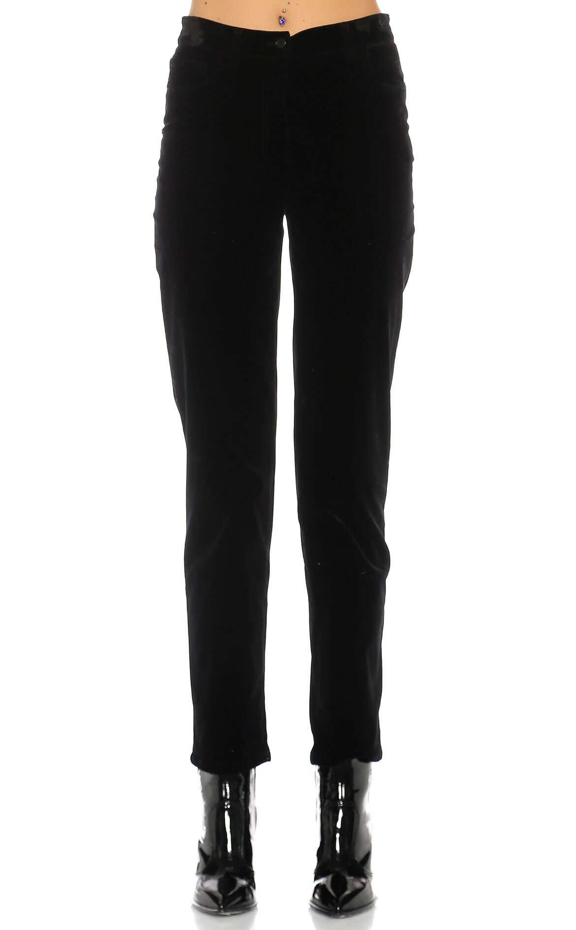 Alberta Ferretti -Alberta Ferretti  Siyah Pantolon