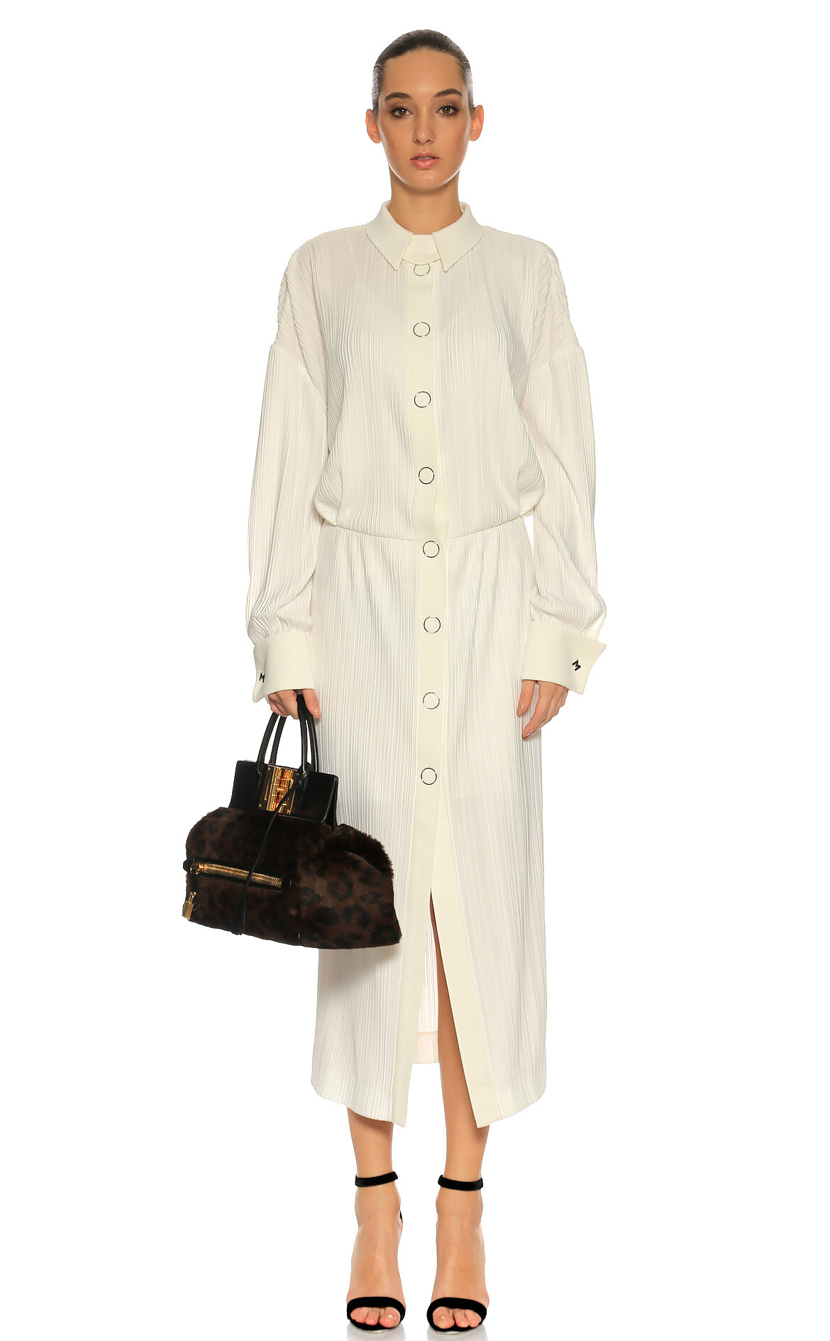 Mugler-Mugler Bej Elbise