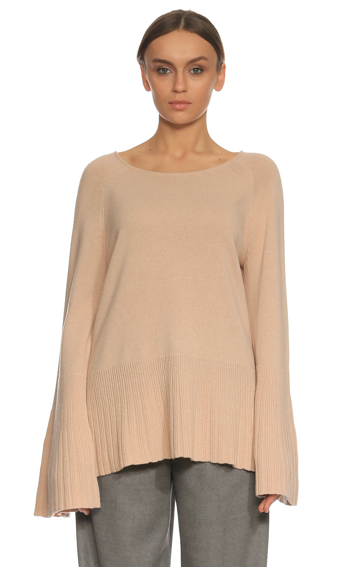 Elizabeth & James-Elizabeth & James Krem Rengi Triko