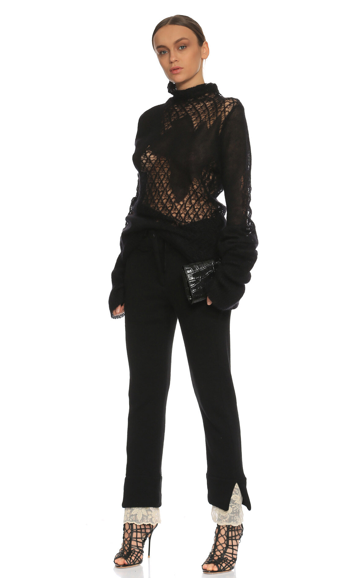 Ann Demeulemeester-Ann Demeulemeester Siyah Pantolon