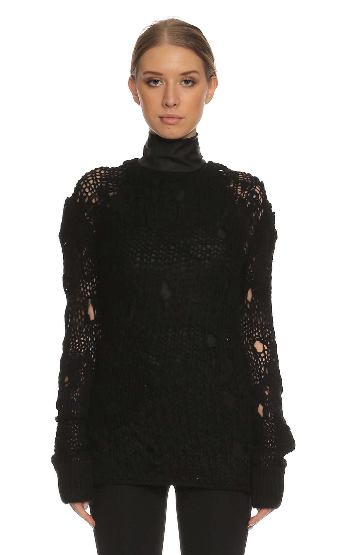 Helmut Lang-Helmut Lang Siyah Triko