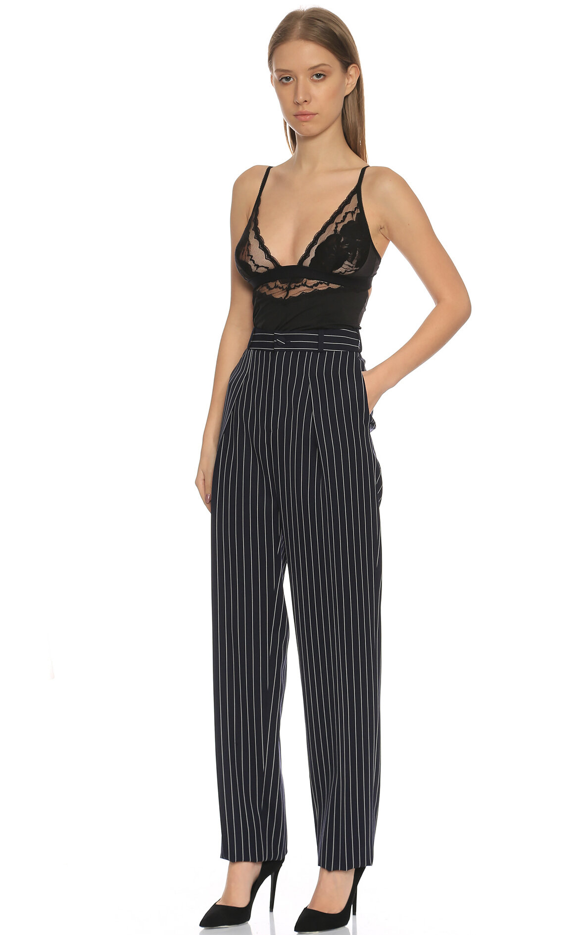 Lanvin-Lanvin Mavi Pantolon