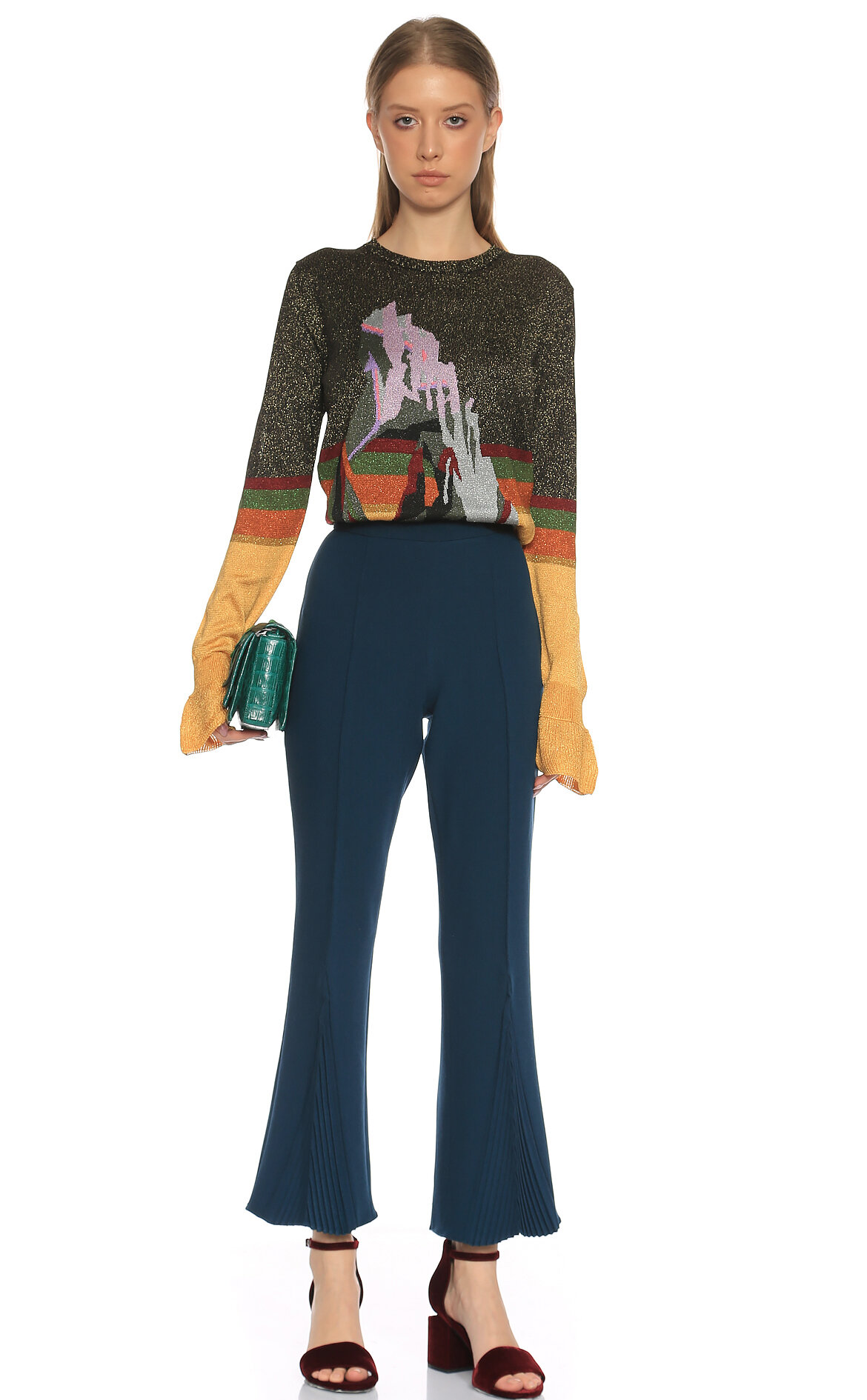 Marco De Vincenzo-Marco De Vincenzo Mavi Pantolon