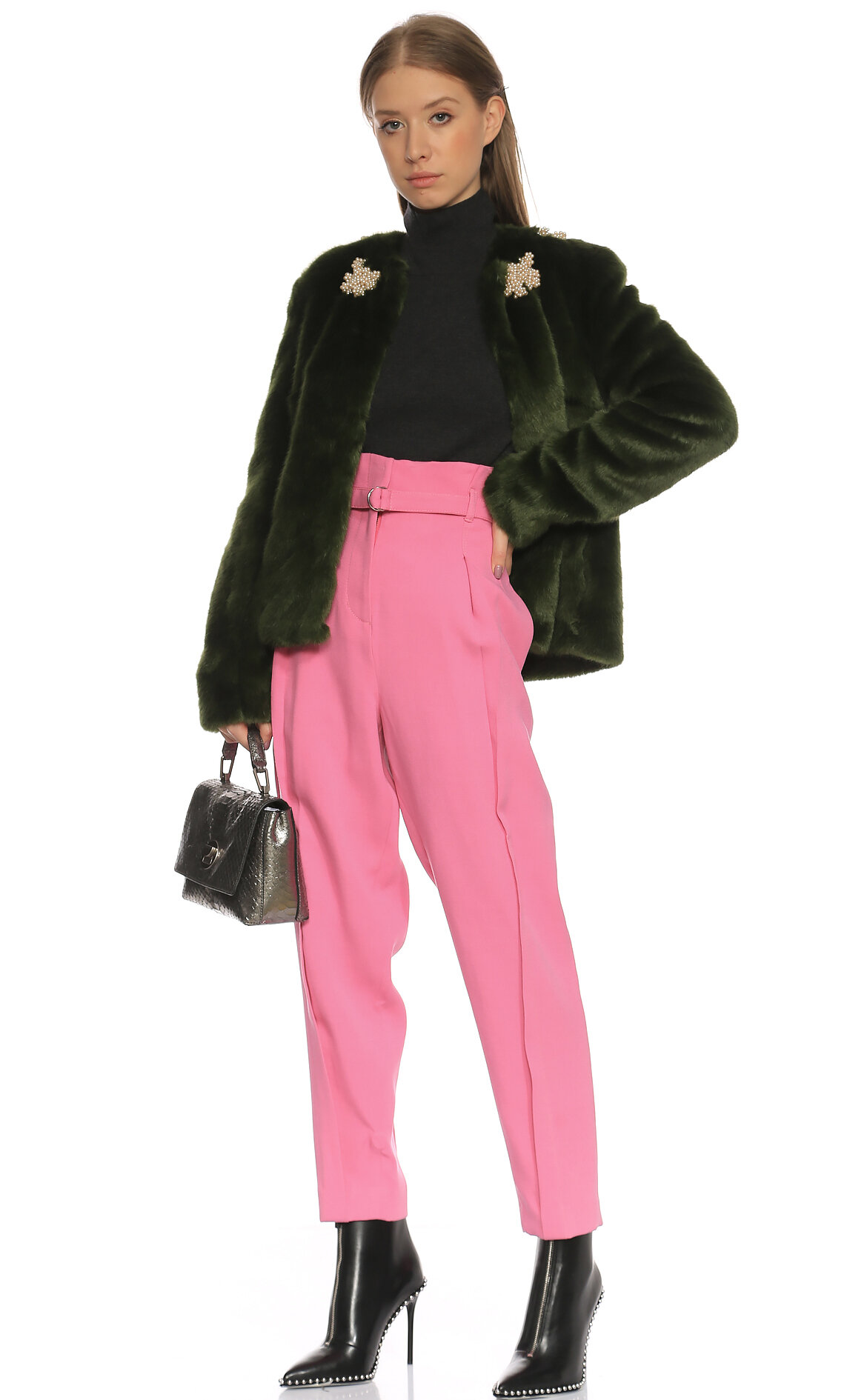 Shrimps-Shrimps Yeşil Kürk