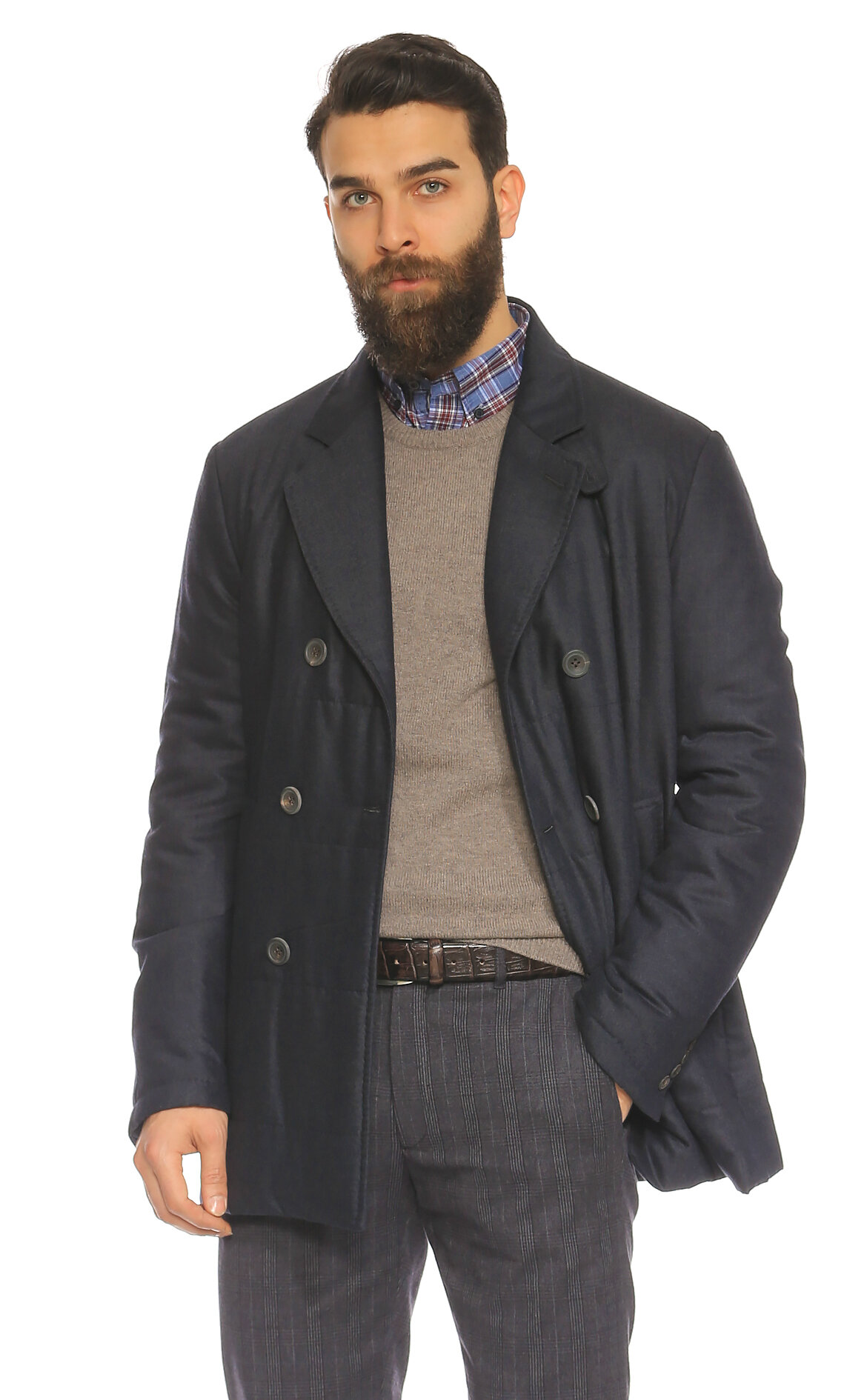 Hackett-Hackett Lacivert Palto