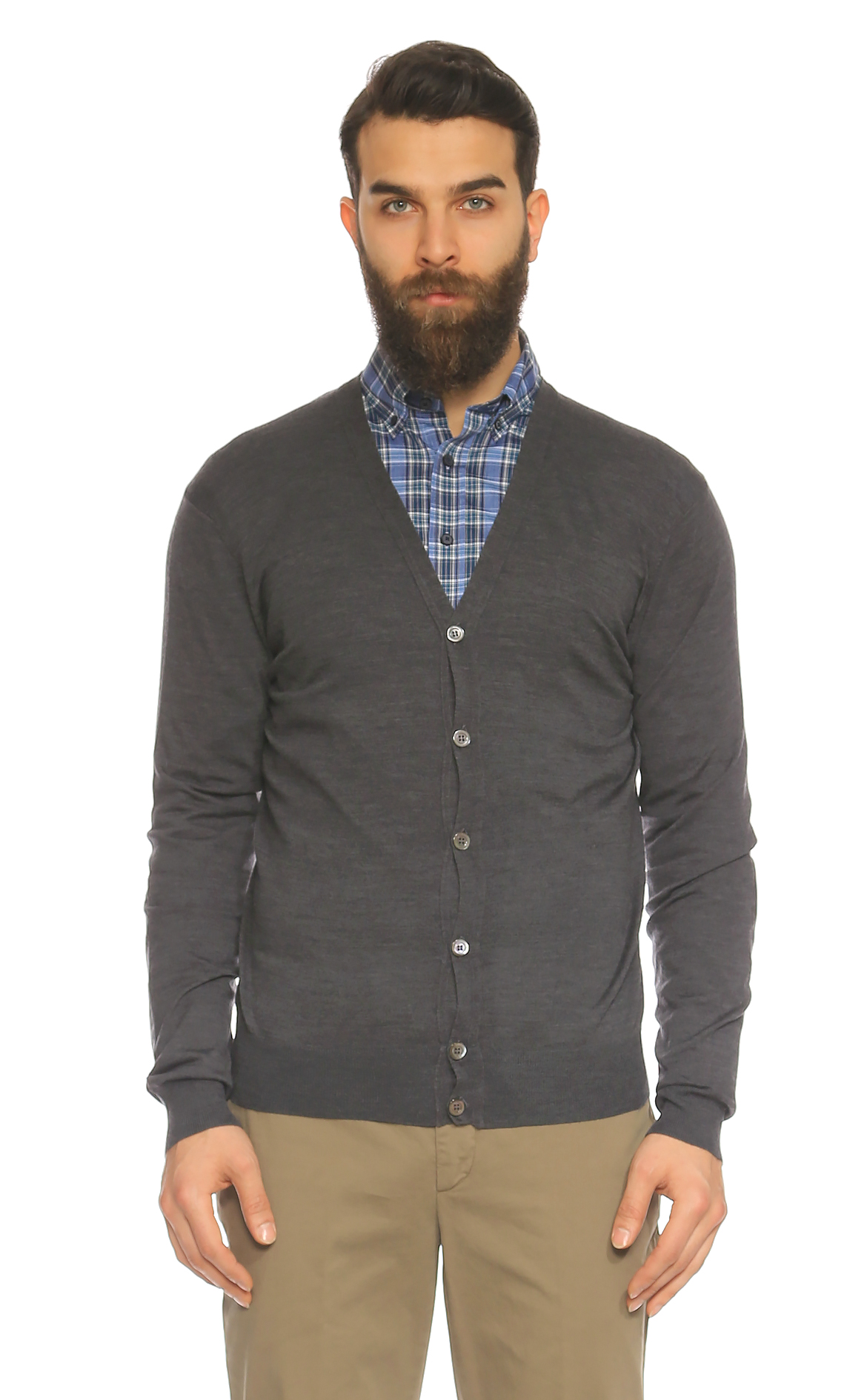 Hackett-Hackett Antrasit Triko