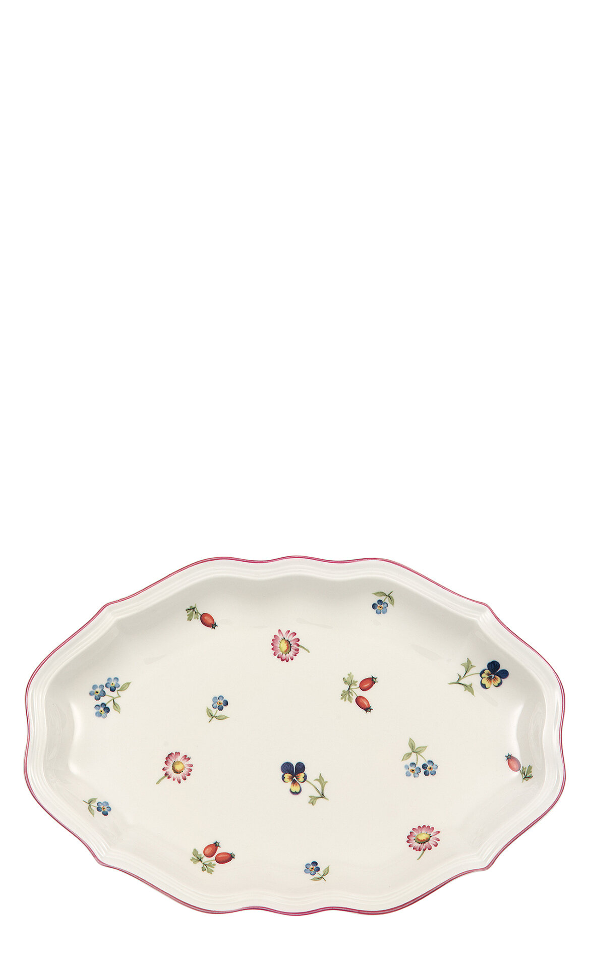 Villeroy & Boch-Villeroy & Boch Petite Fleur Oval Servis 24 cm Villeroy & Boch-Villeroy & Boch Petite Fleur Oval Servis 24 cm
