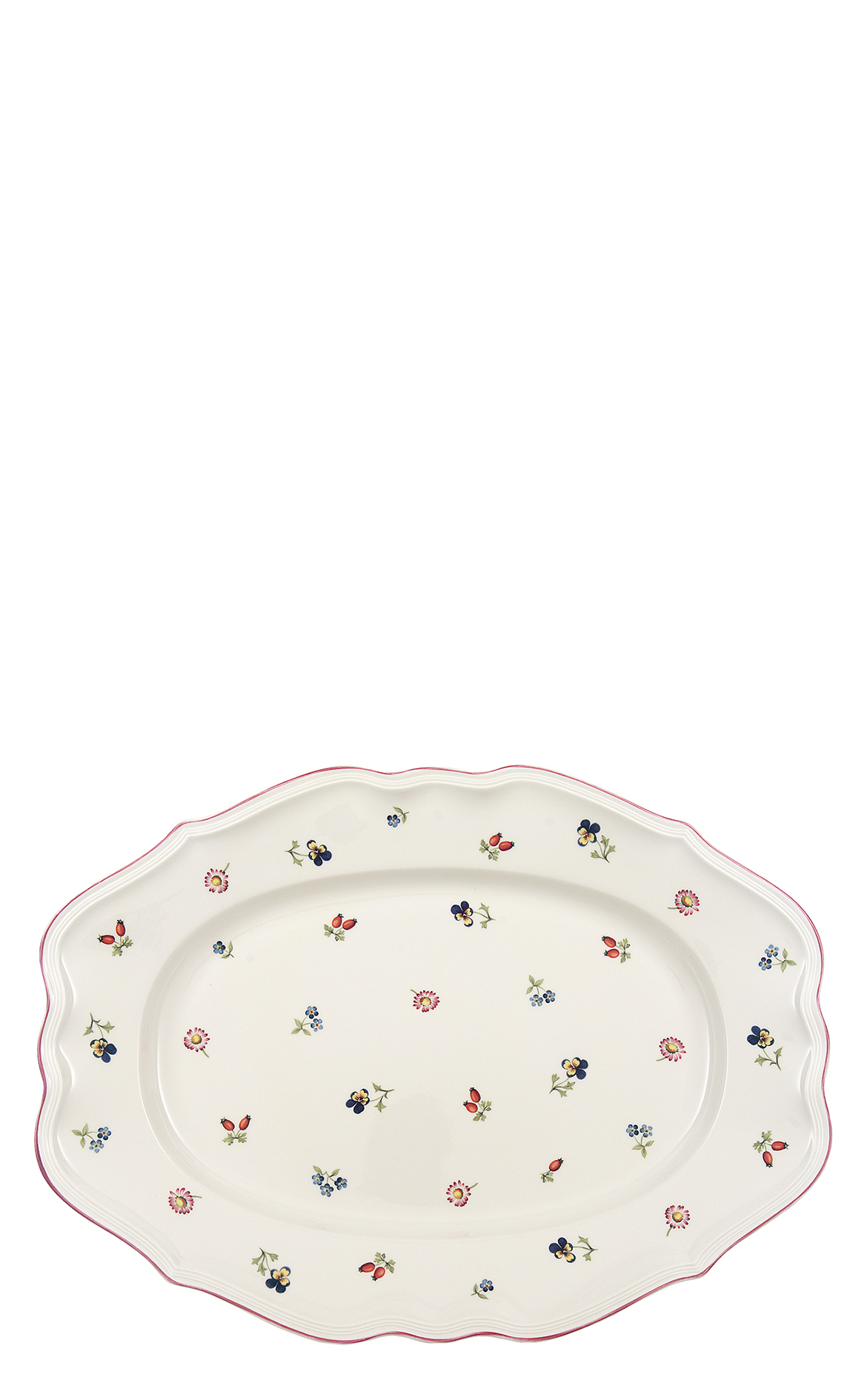 Villeroy & Boch-Villeroy & Boch Petite Fleur Oval Servis 37 cm Villeroy & Boch-Villeroy & Boch Petite Fleur Oval Servis 37 cm